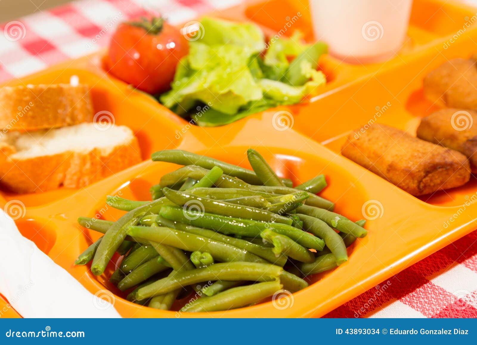 Tray of food stock photo. Image of food, compartments - 43893034
