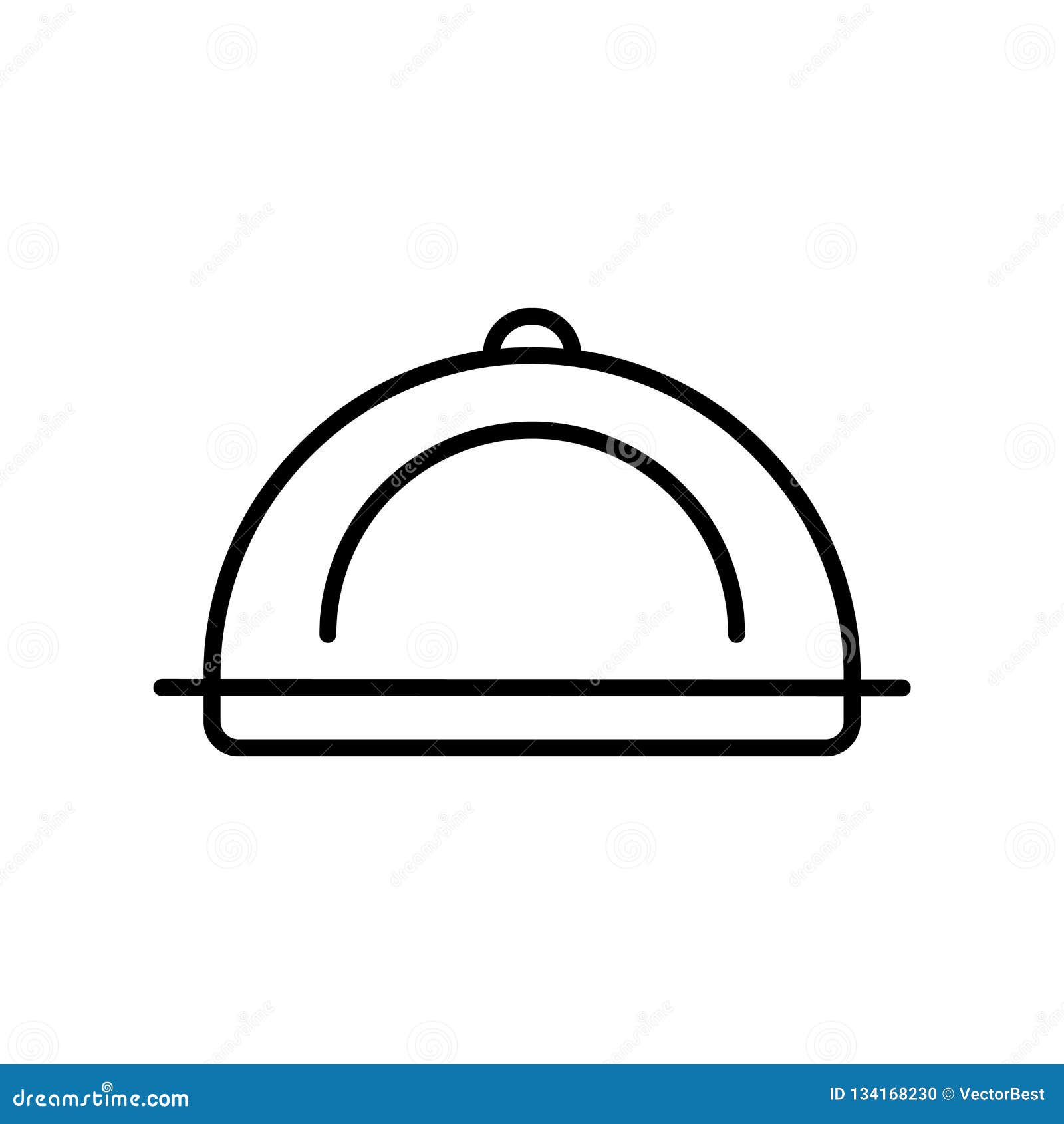 Tray Icon Vector Isolated on White Background, Tray Sign , Thin Line ...