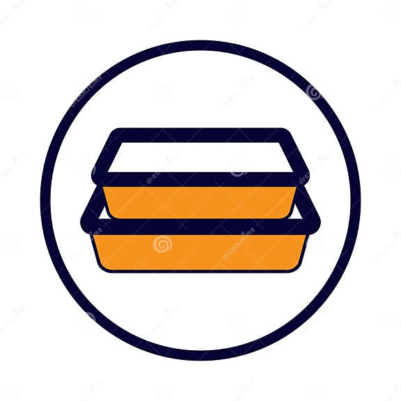 Tray, Kitchen Try, Baking, Baking Tray Icon Stock Vector - Illustration ...