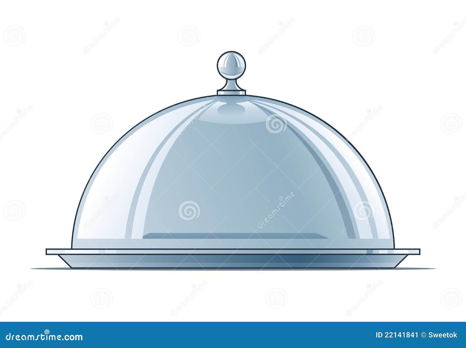 Tray with lid stock vector. Illustration of table, meal - 22141841