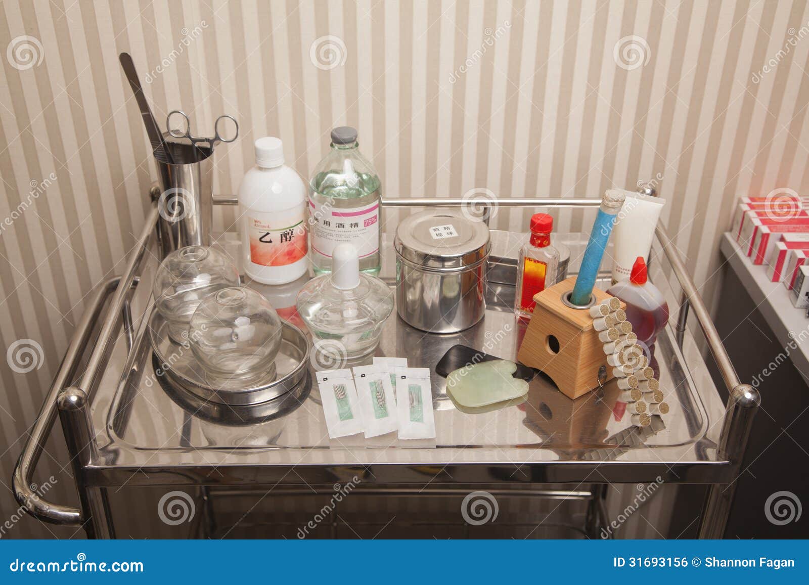 Tray of Medical Equipment stock photo. Image of hygiene - 31693156
