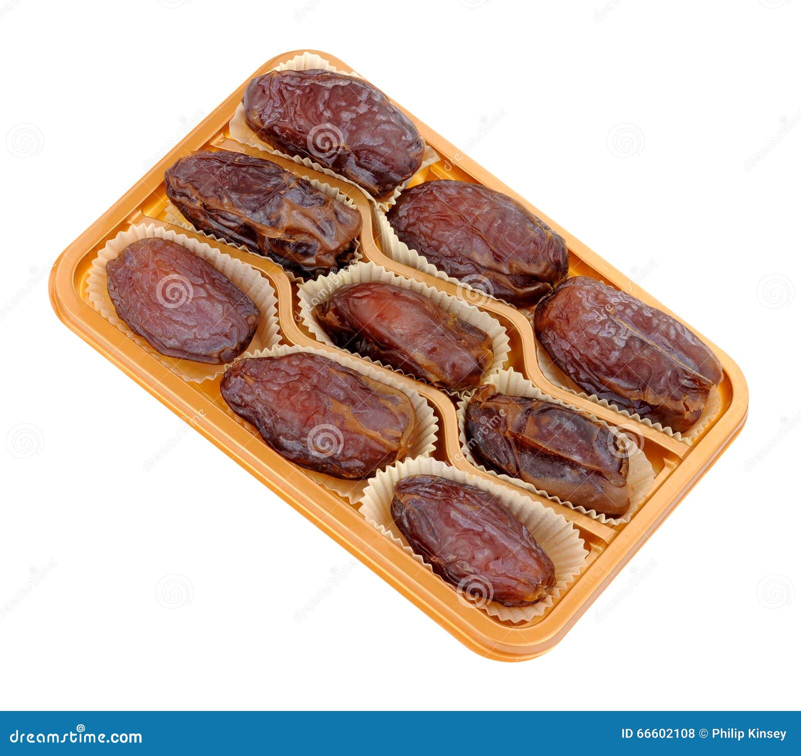 Tray of Medjool Dates stock photo. Image of palm, packaging - 66602108