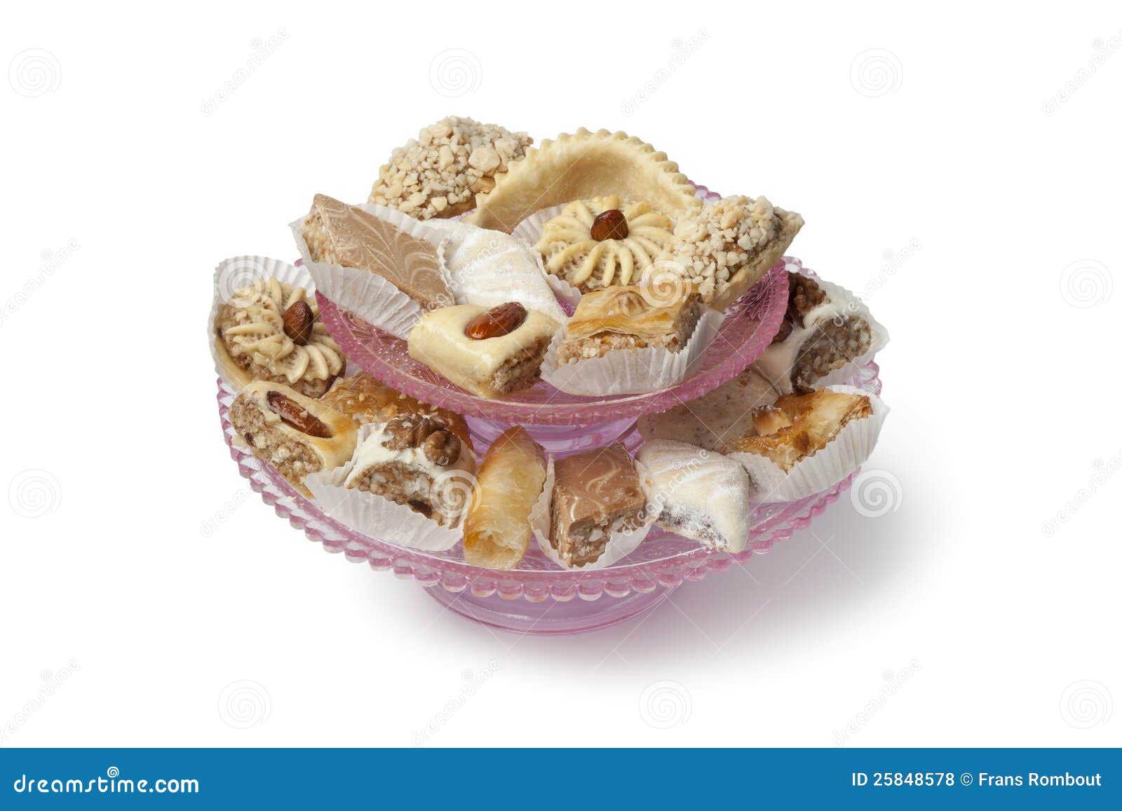 Tray with Moroccan cookies stock photo. Image of africa - 25848578