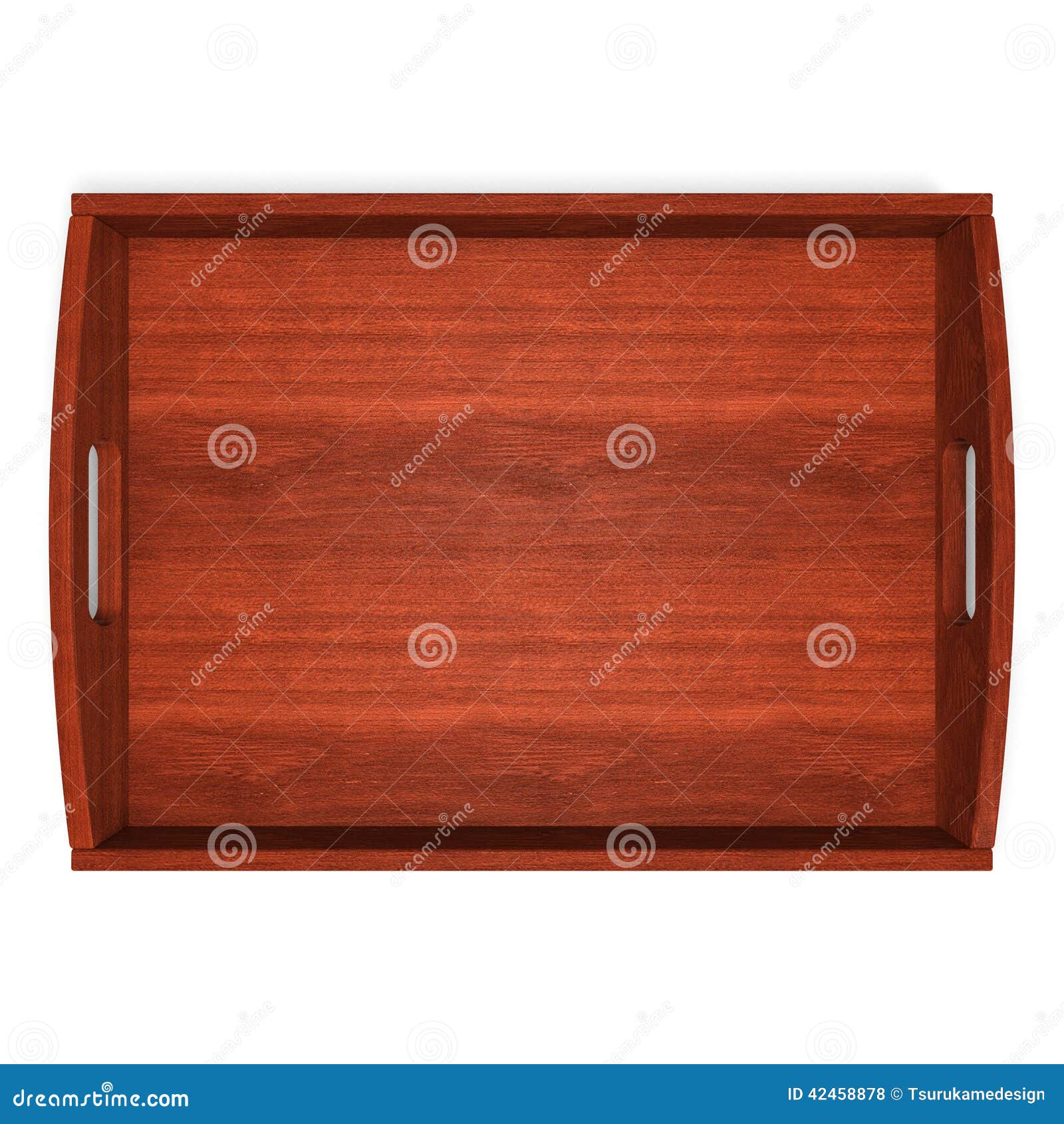 Tray Top View de madera stock de ilustración. Ilustración de paso ...