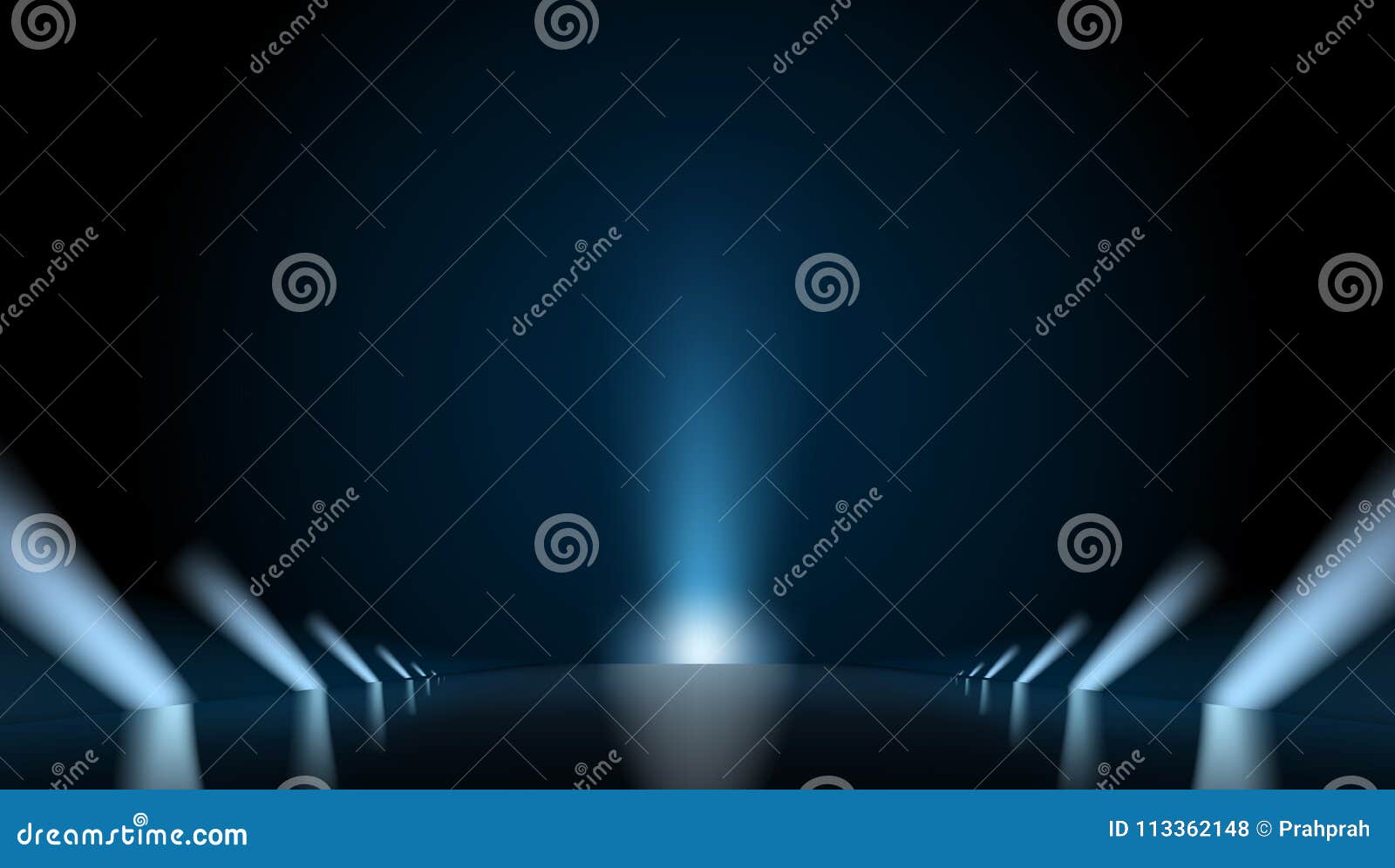 Trayectoria Del Reflejo De Luz Y Haz Grande Stock de ilustración ...