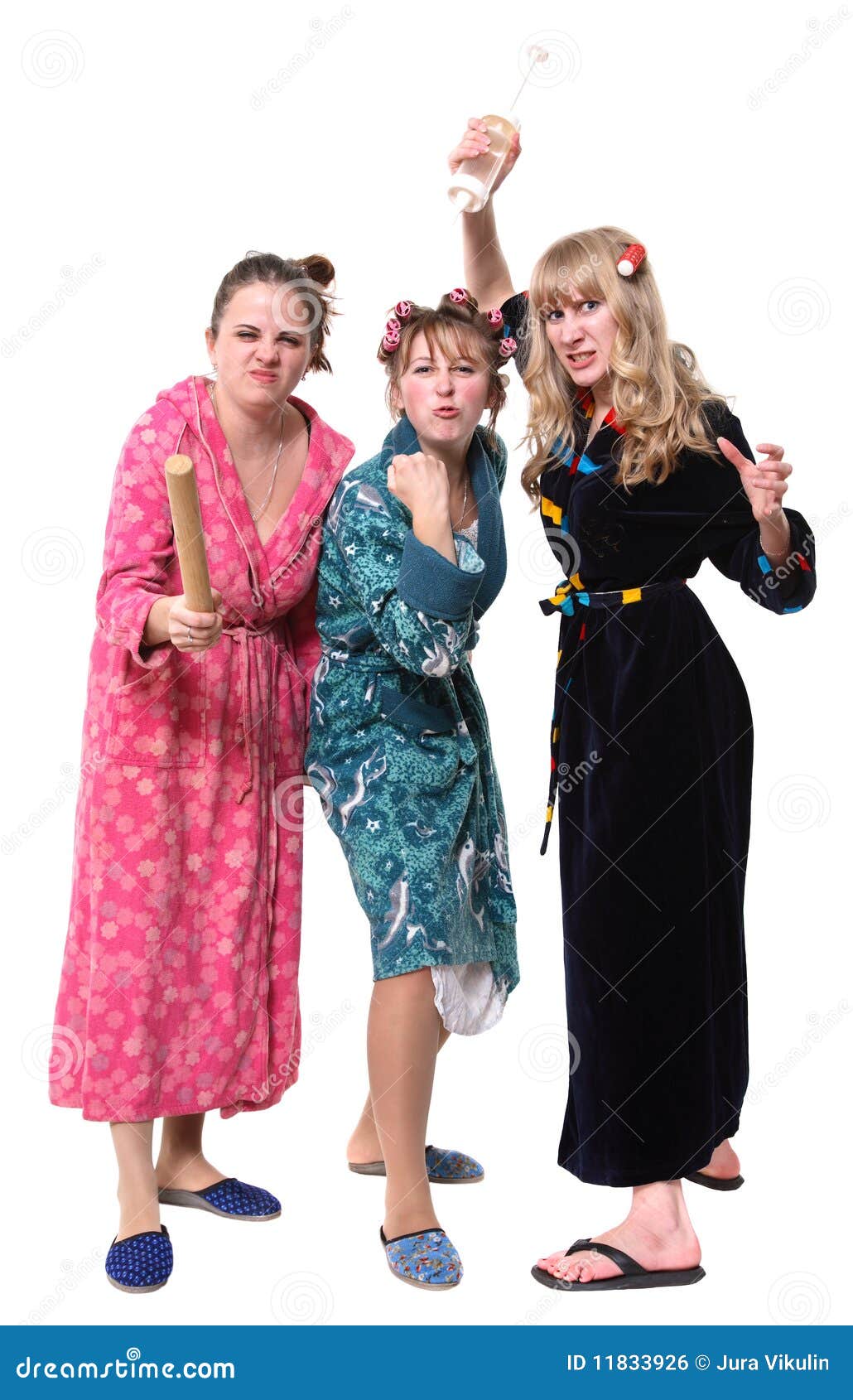 Tre casalinghe disperate fotografia stock. Immagine di abito - 11833926