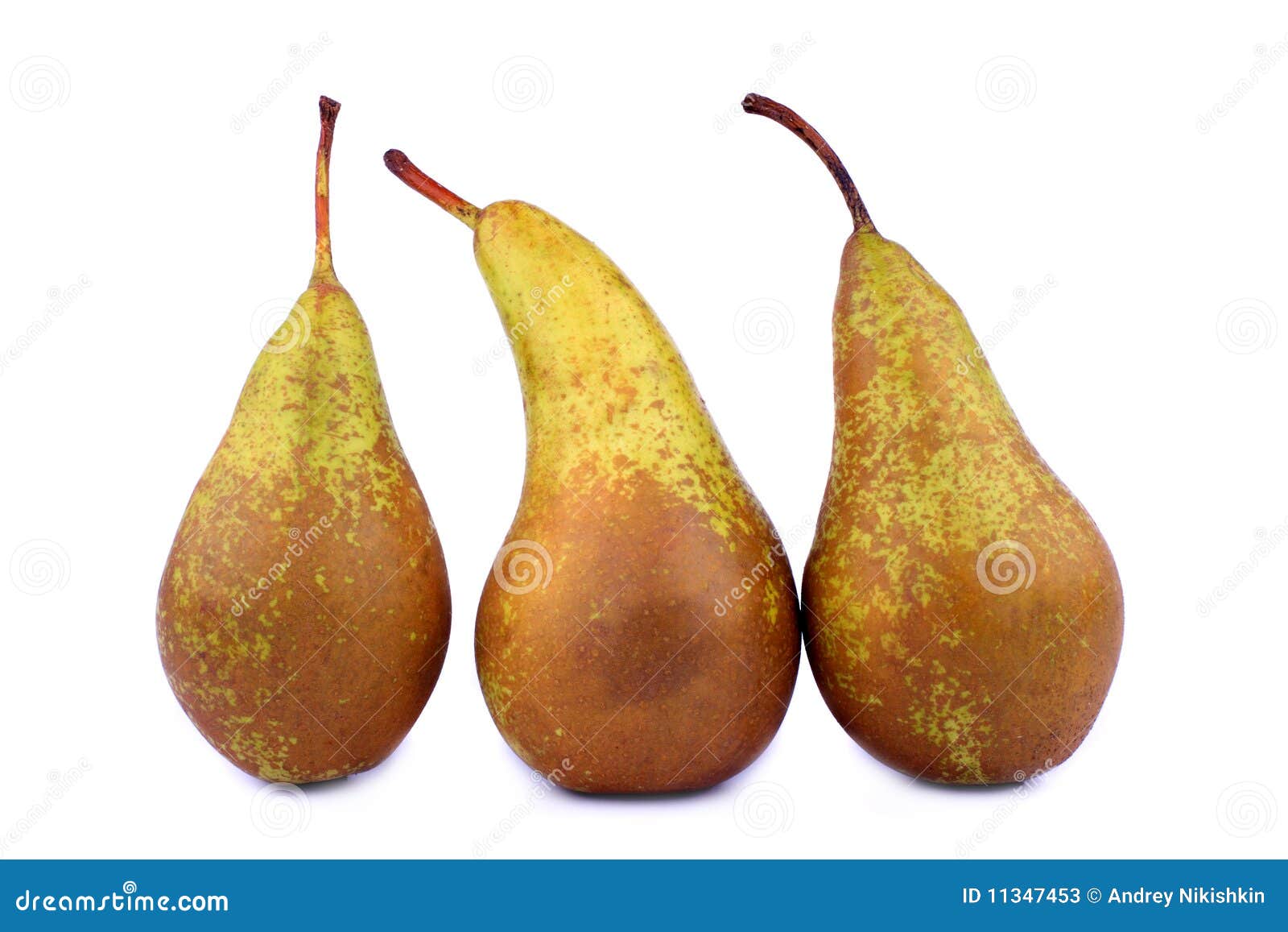 Tre pere immagine stock. Immagine di variazione, oggetti - 11347453