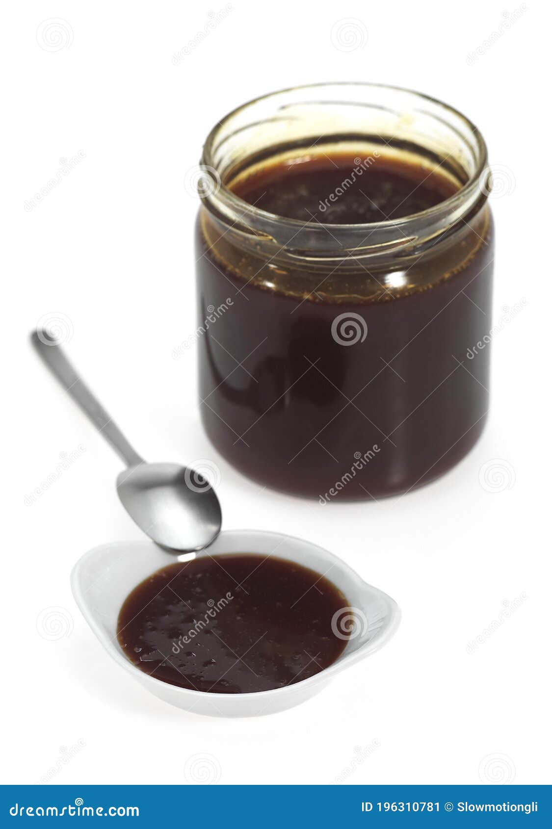 Treacle Against White Background Stock Image - Image of indoor, still ...