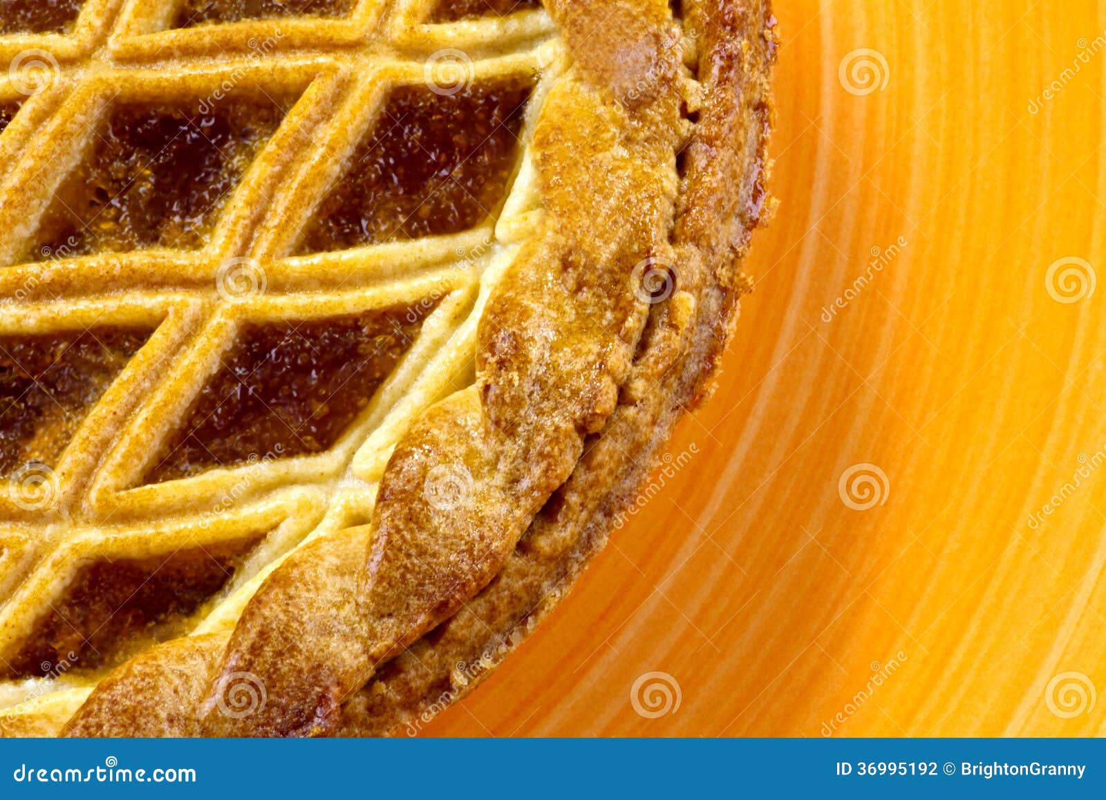 Treacle tart stock photo. Image of sweet, dessert, meal - 36995192