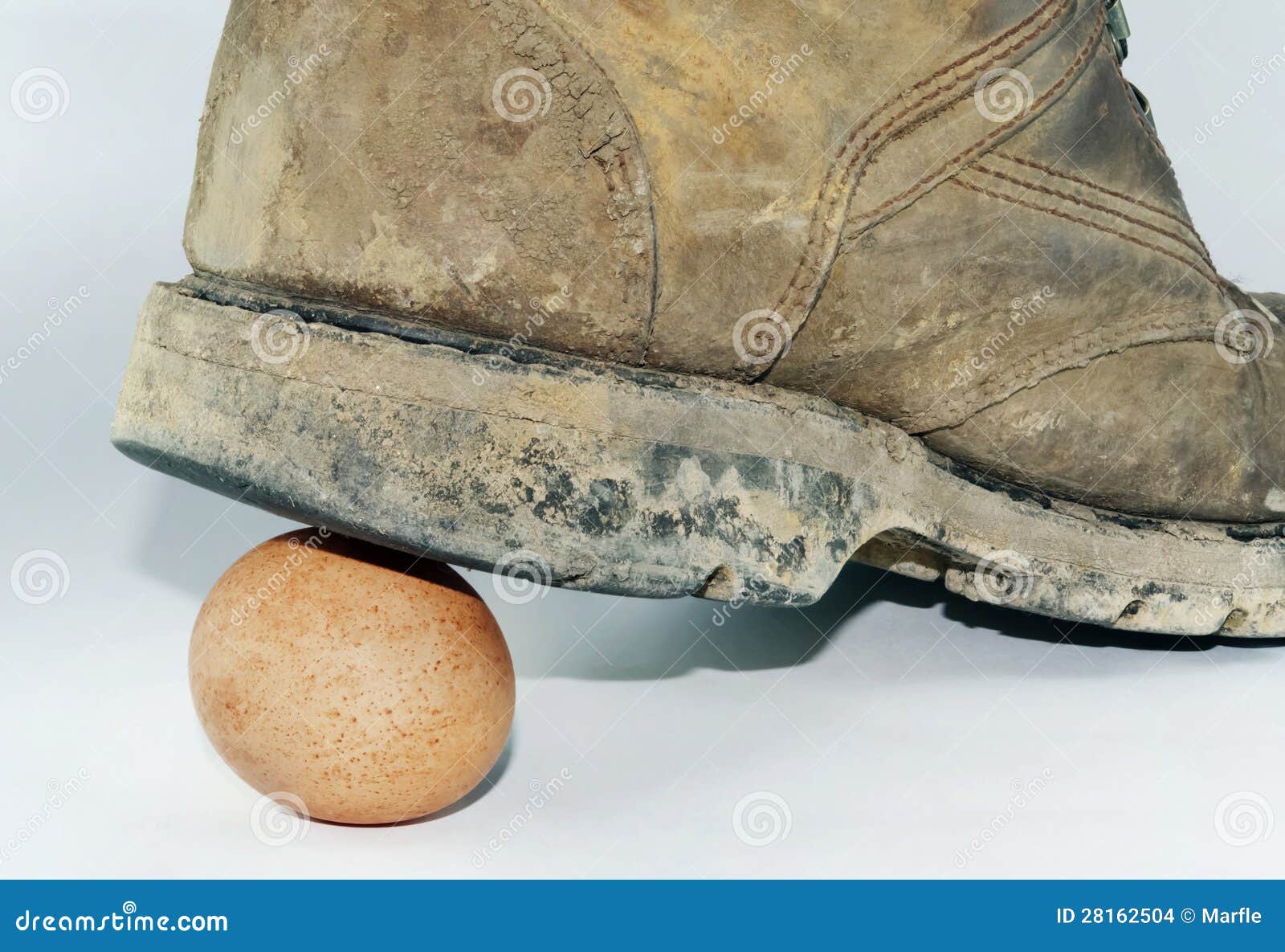 Tread Carefully stock photo. Image of footwear, dirty - 28162504