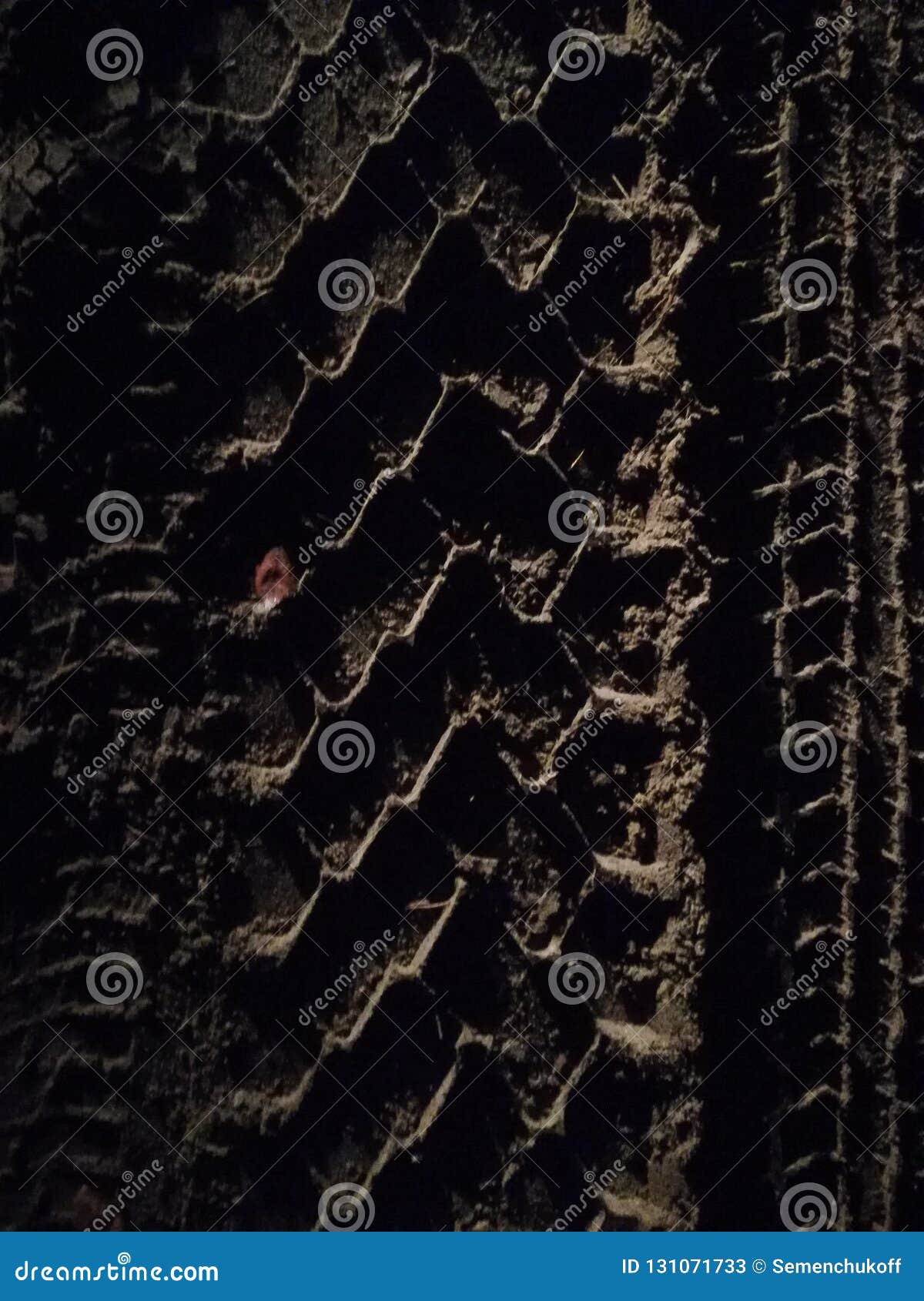 Dark Ditry Road Brick Worm Block Worm Background Royalty-Free Stock ...