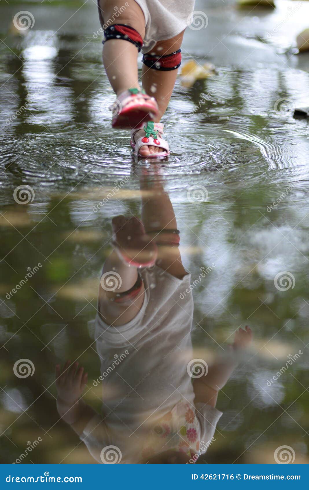 Treading water stock photo. Image of children, mummy - 42621716
