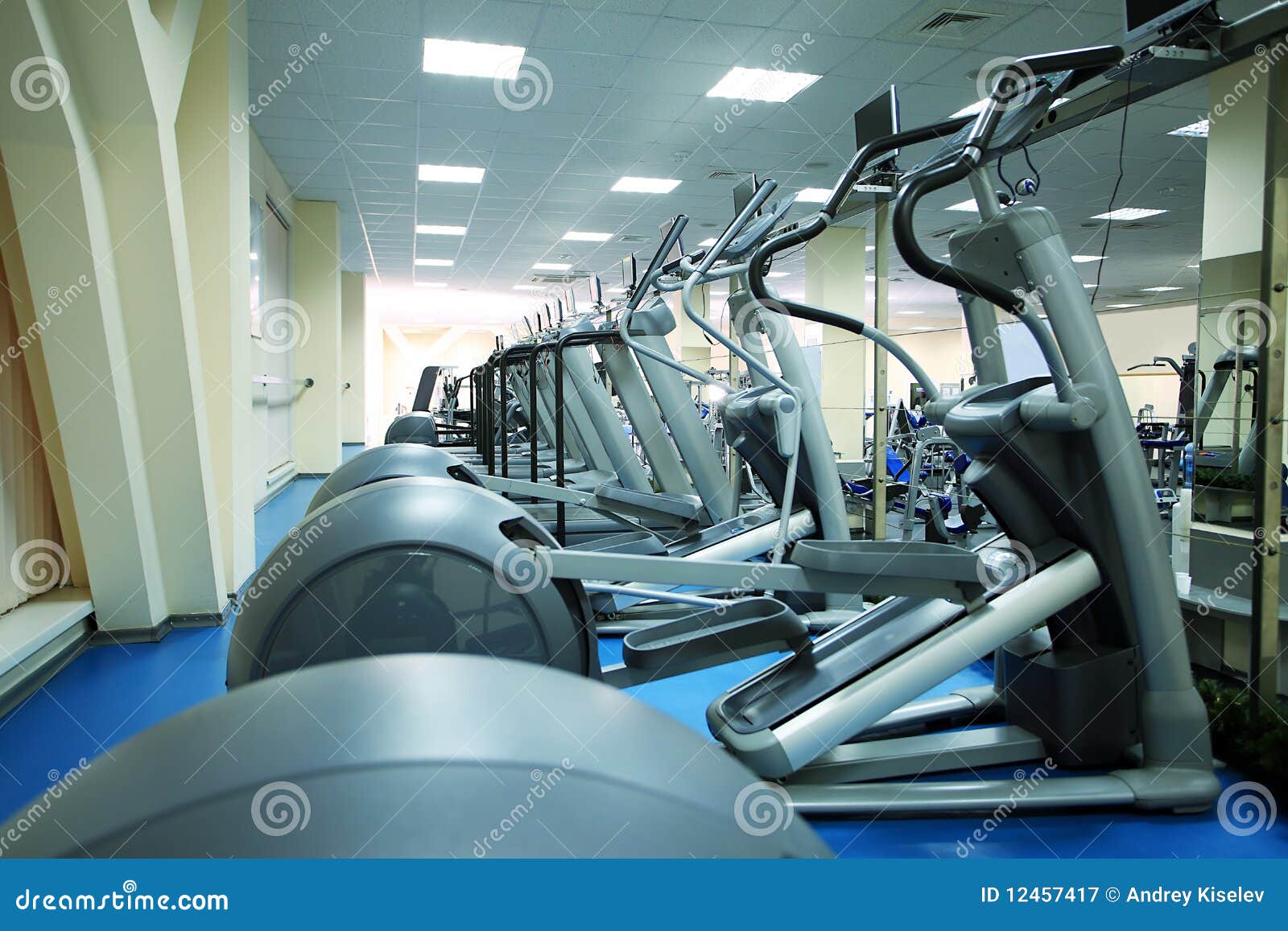 Treadmill stock image. Image of treadmill, apparatus - 12457417