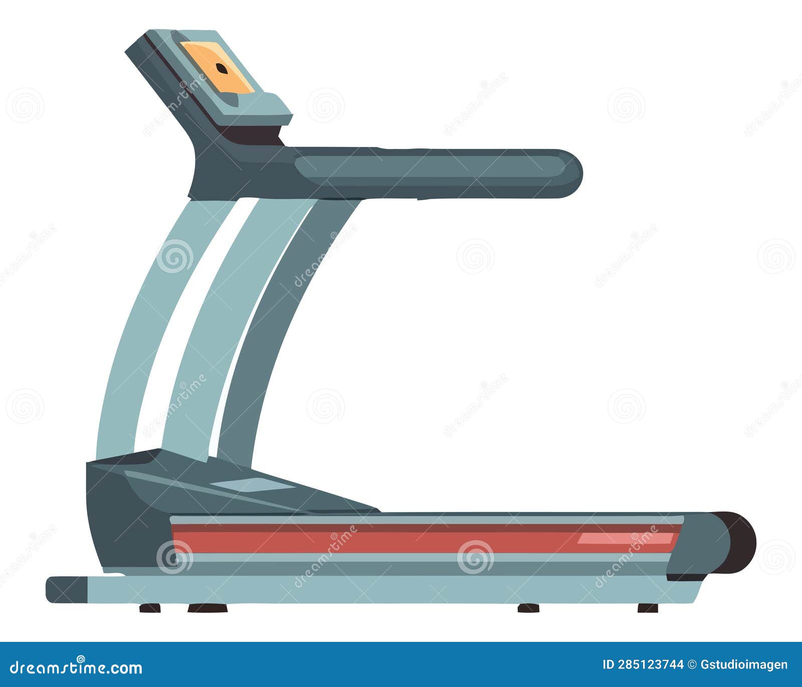 Treadmill Design Illustration Stock Vector - Illustration of treadmill ...