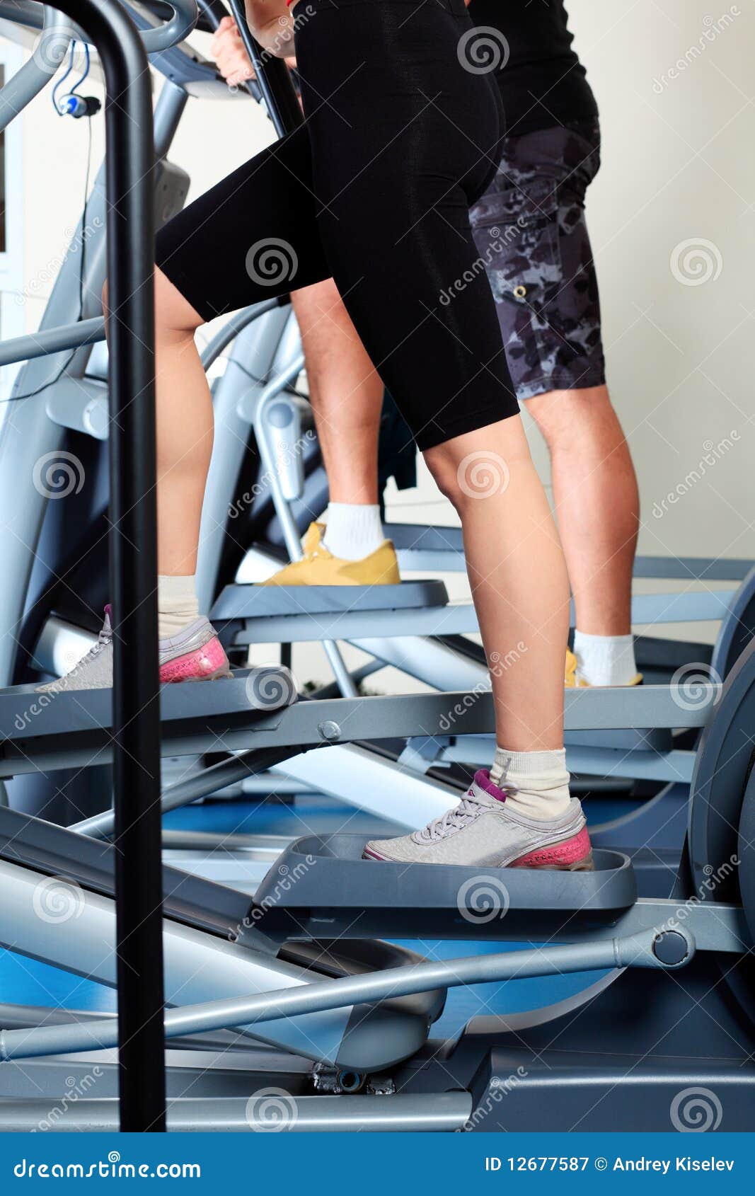 Treadmill equipment stock image. Image of indoor, power - 12677587