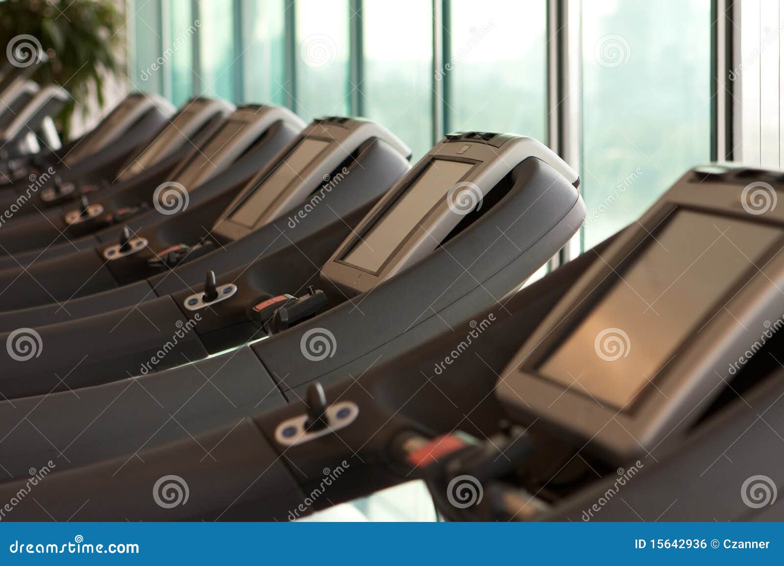 Treadmill equipment stock photo. Image of health, figure - 15642936