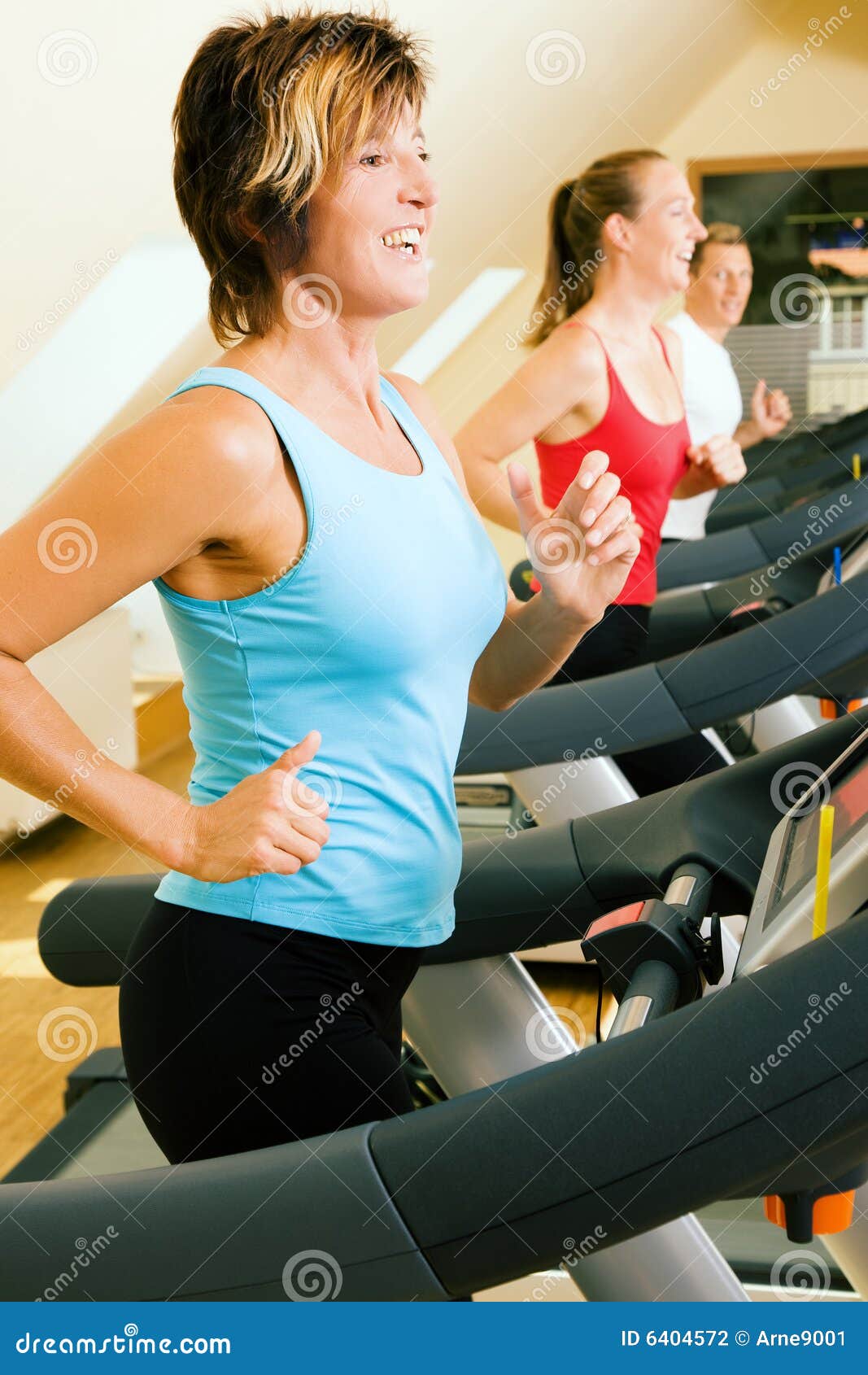 263 Treadmill Exercise Vertical Stock Photos - Free & Royalty-Free ...