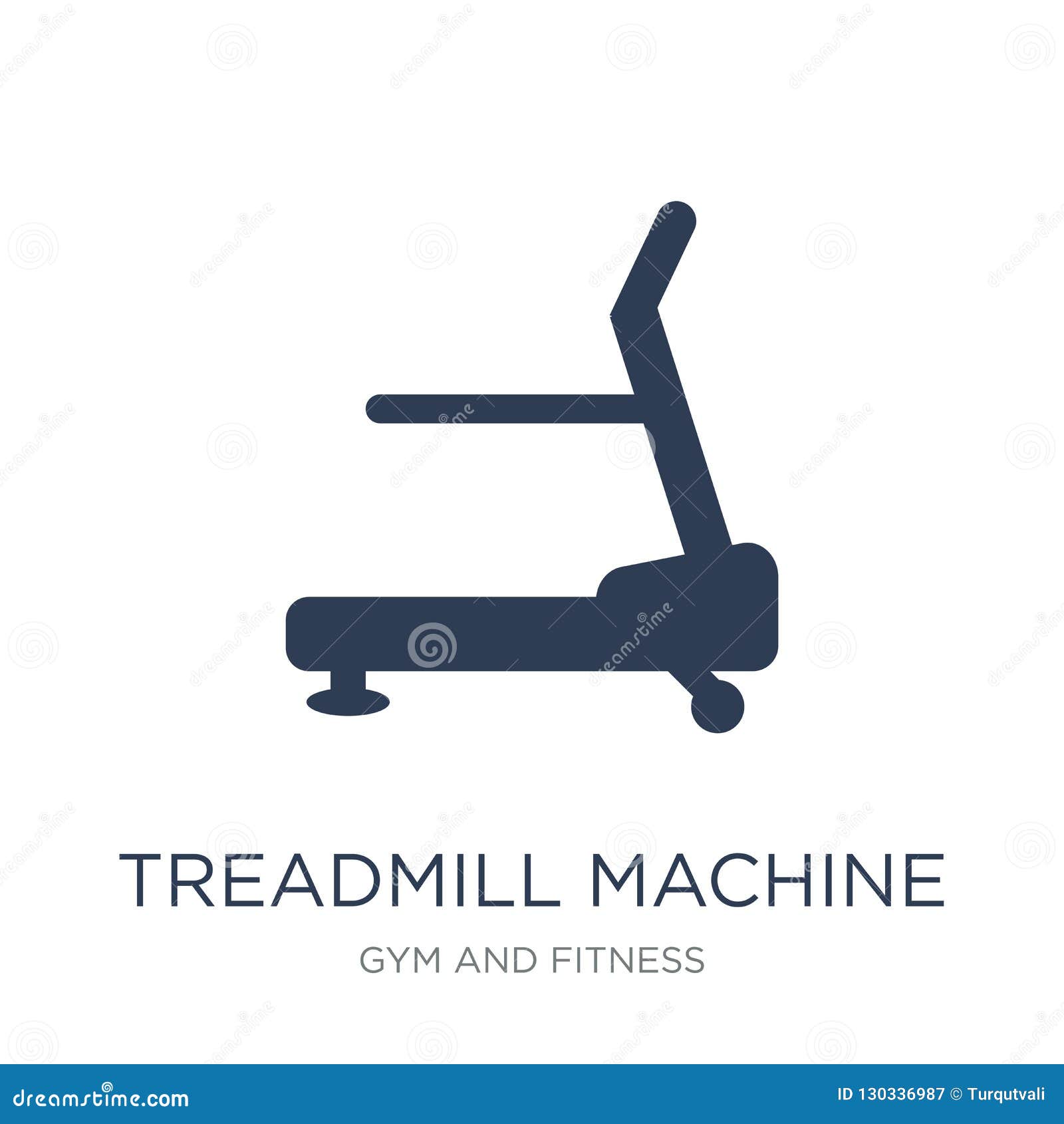 Treadmill Machine Icon. Trendy Flat Vector Treadmill Machine Icon on ... Treadmill Machine Icon. Trendy Flat Vector Treadmill Machine Icon on ...
