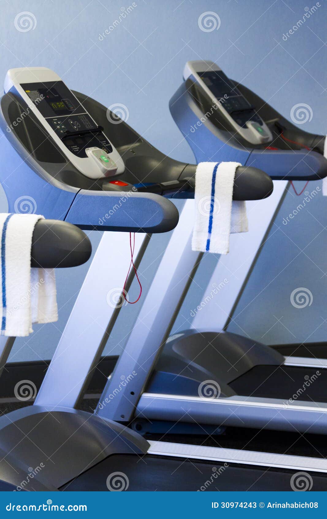 Treadmill machine stock image. Image of treadmill, sport - 30974243