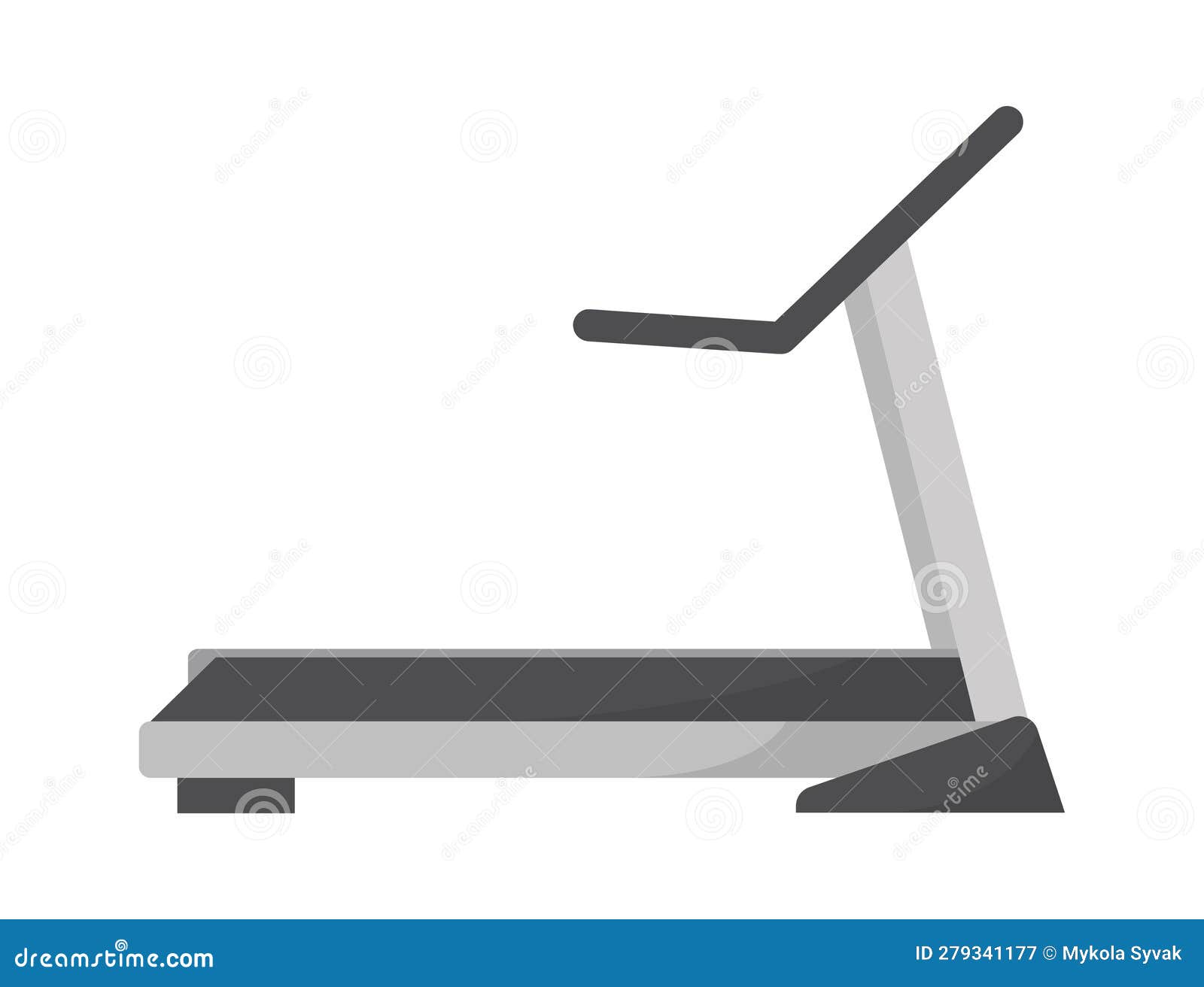 Treadmill Running Equipment Stock Vector - Illustration of treadmill ...
