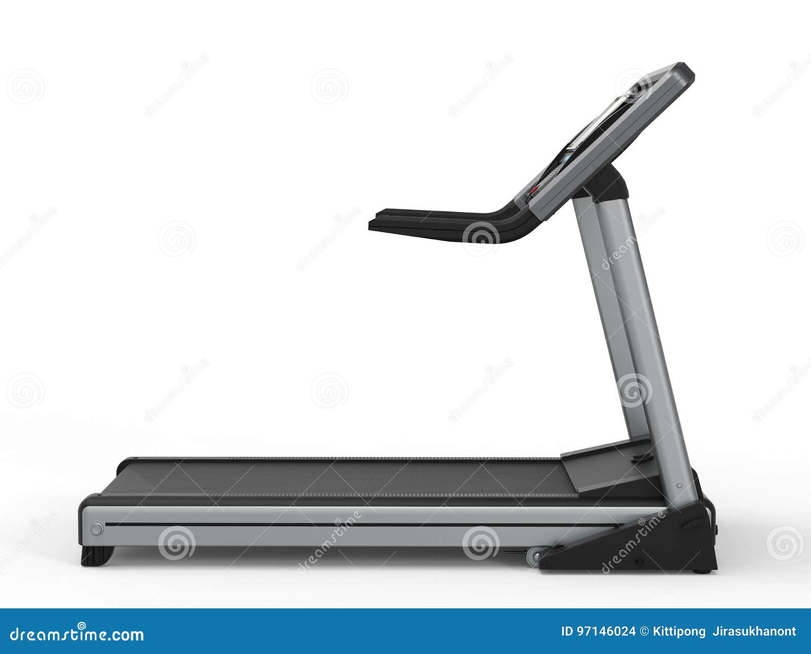 The Running Machine Cartoon. The Concept Of Sport And Healthy Lifestyle ...