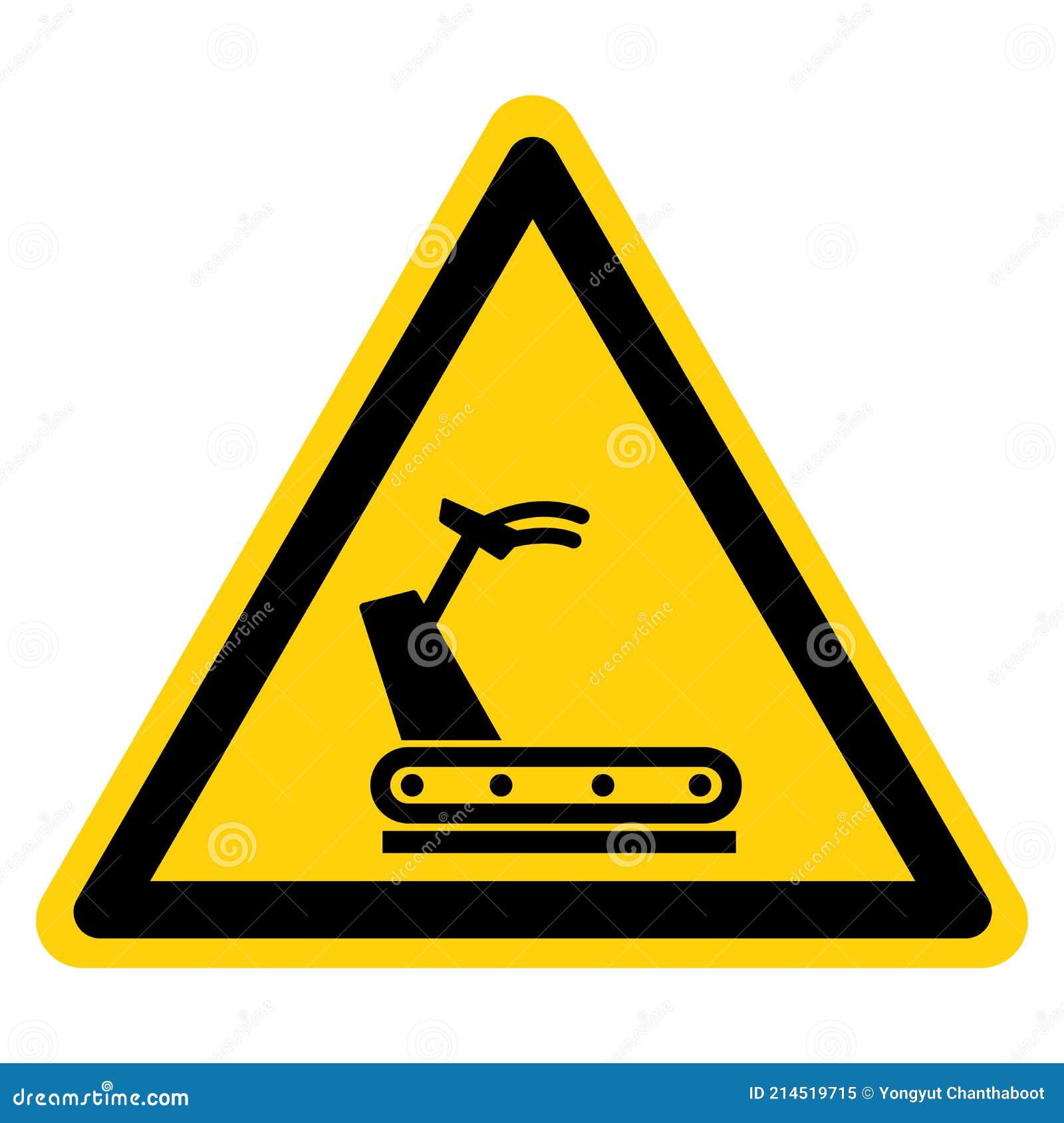 Treadmill Symbol Sign,Vector Illustration, Isolate on White Background ...