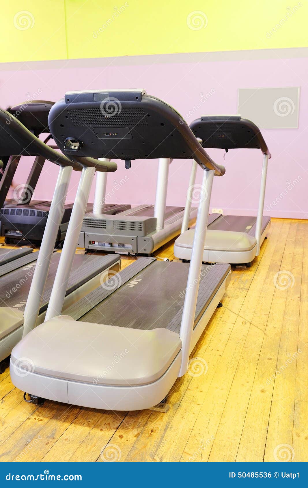 Treadmills stock photo. Image of indoors, fitness, healthcare - 50485536