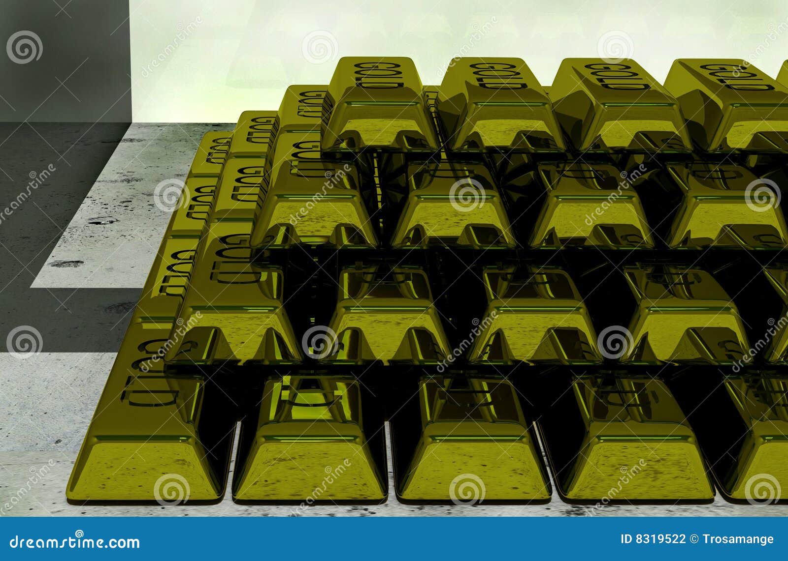 Treasure stock illustration. Illustration of reflection - 8319522