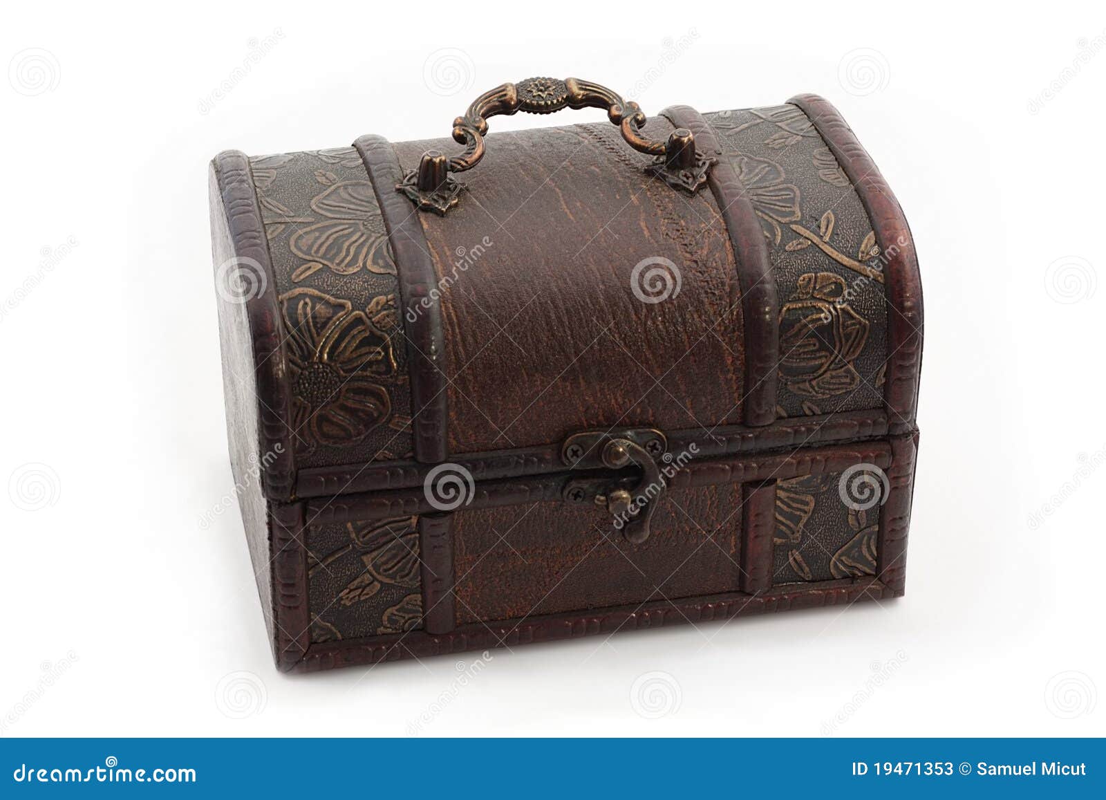 Treasure box stock image. Image of decorated, background - 19471353