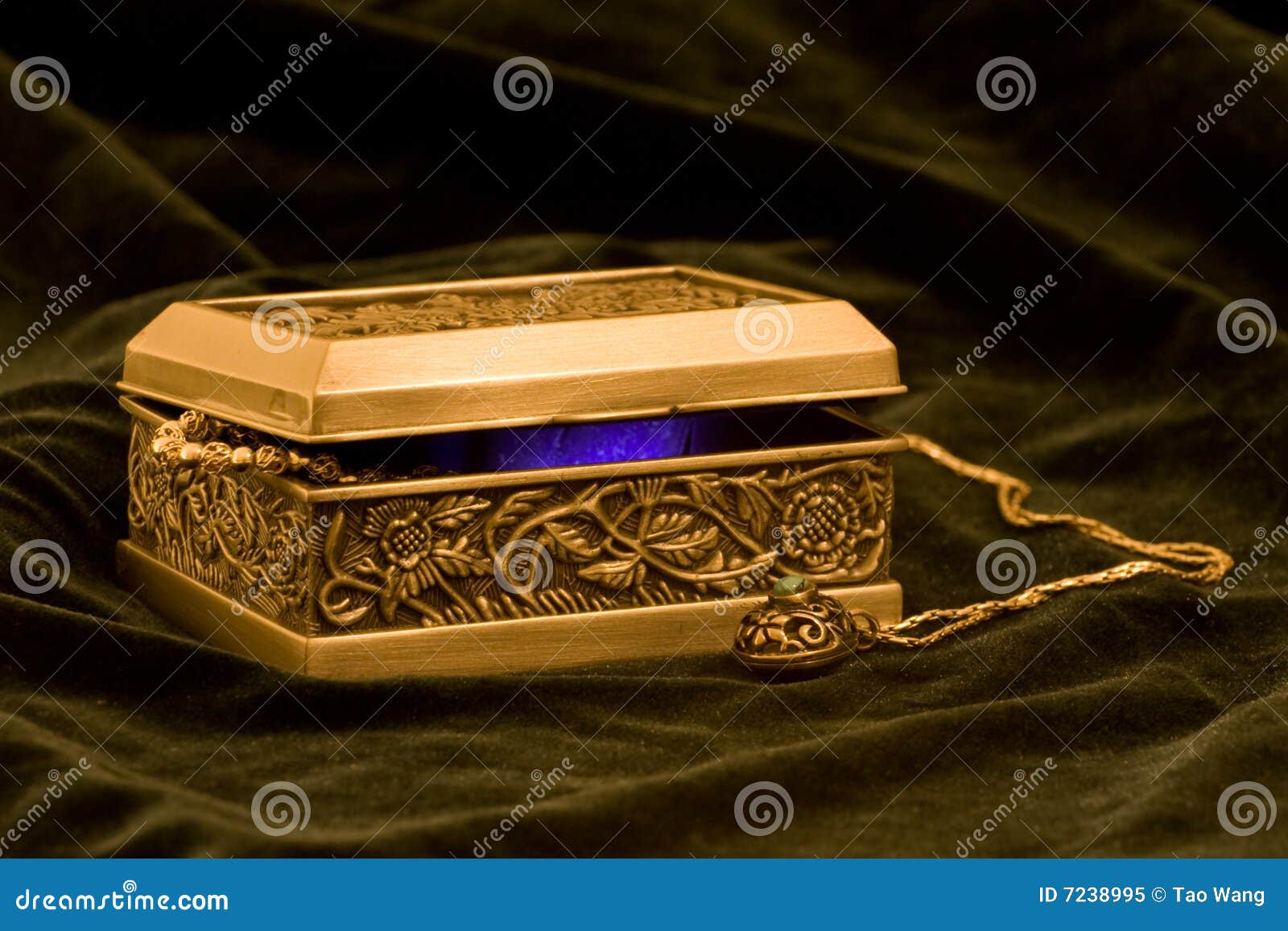 Treasure box stock image. Image of property, jade, texture - 7238995