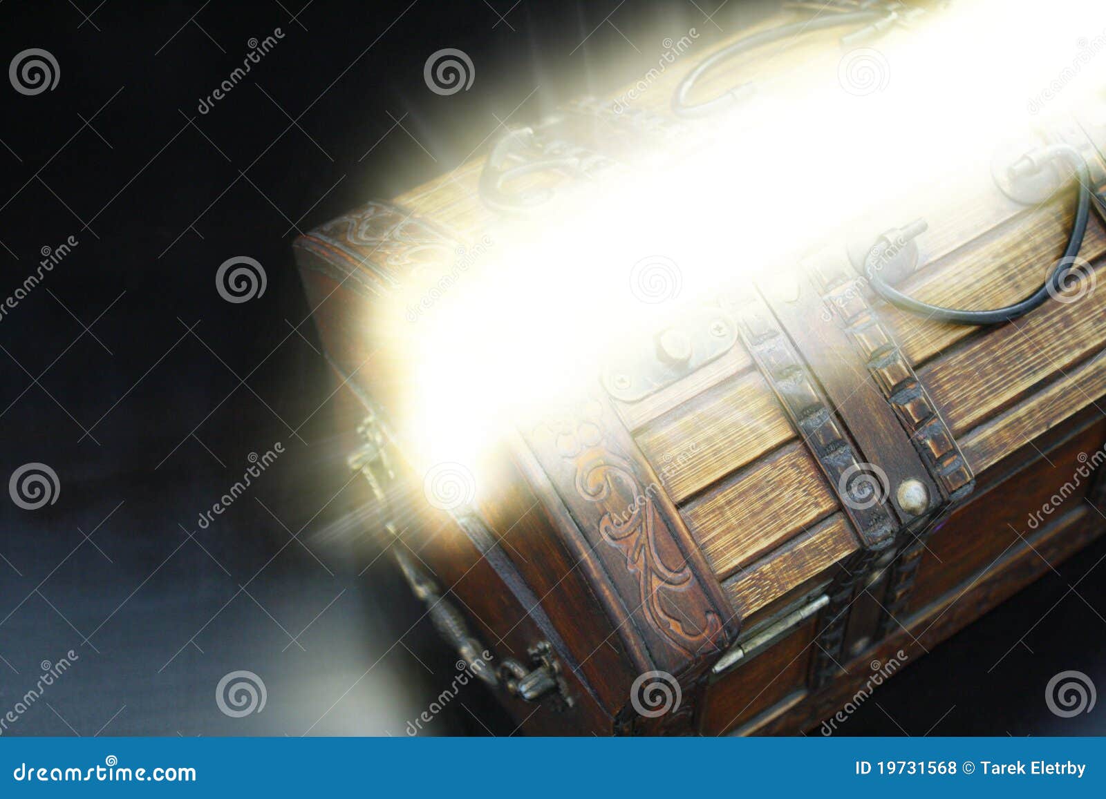 Treasure Chest stock photo. Image of bright, symbolic - 19731568