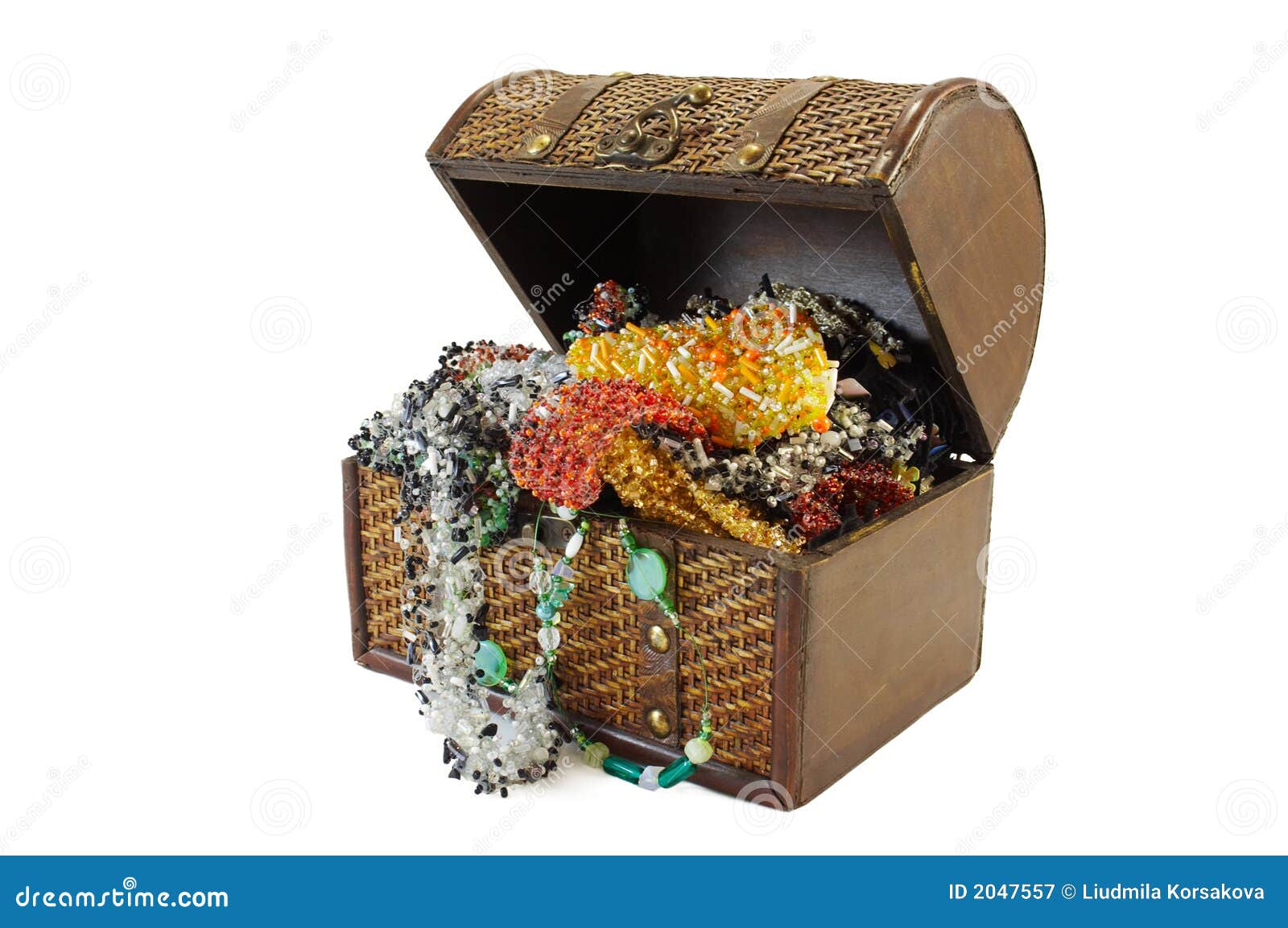 Treasure chest stock image. Image of fashioned, knick - 2047557