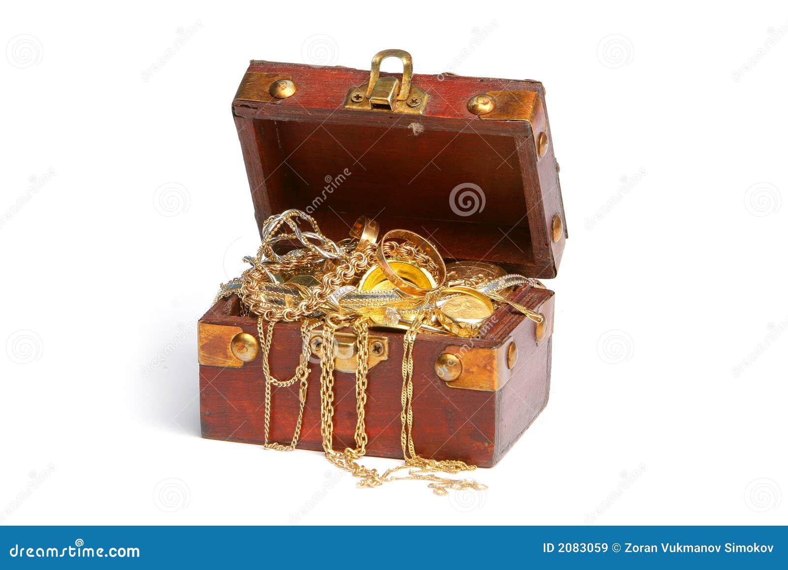 Treasure chest stock image. Image of earring, prosperity - 2083059