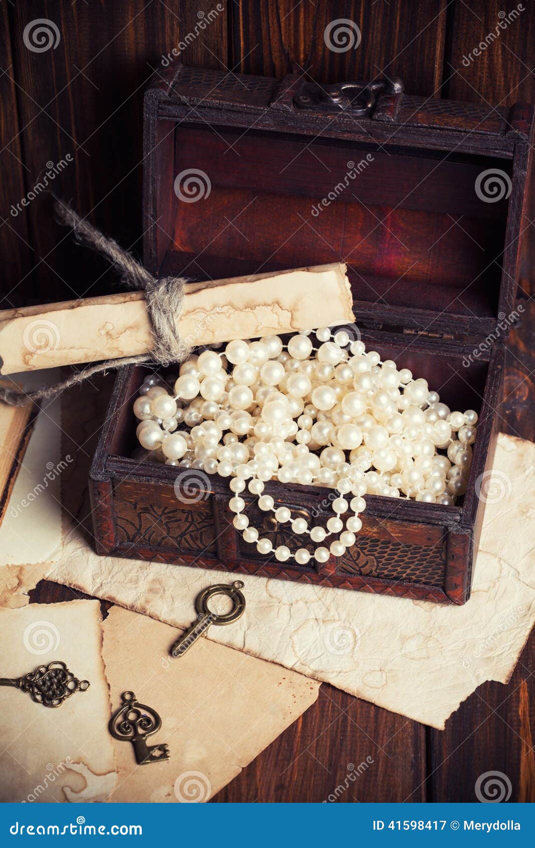 Treasure chest stock image. Image of chest, decoration - 41598417