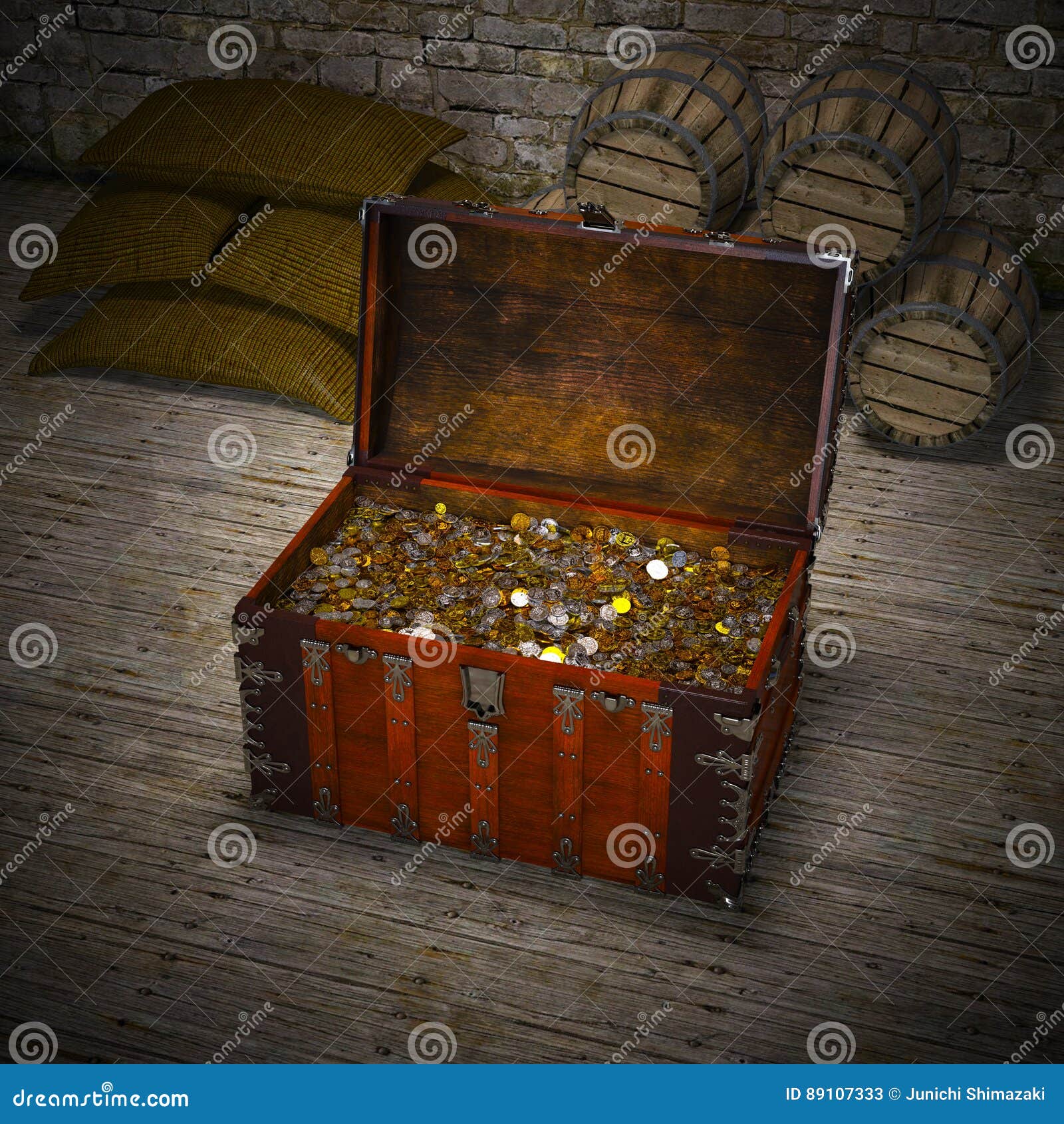 Treasure chest stock image. Image of treasure, hunt, chest - 89107333