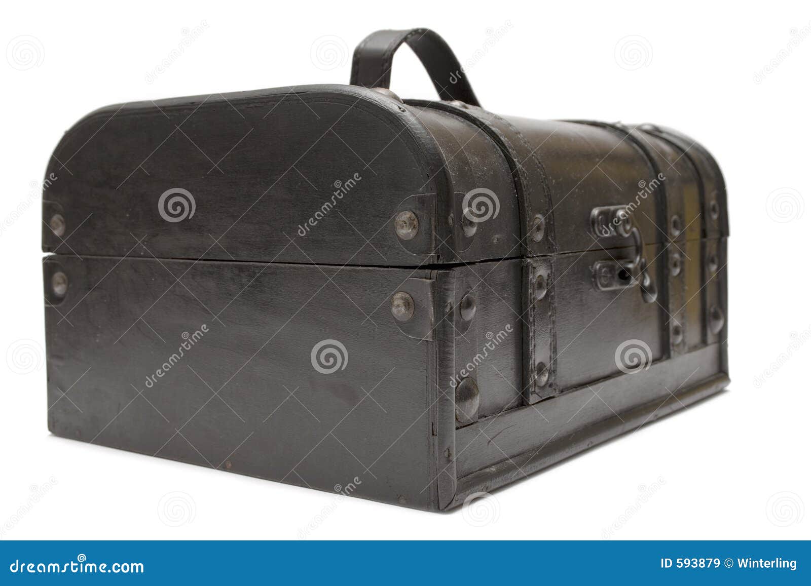 Treasure Chest (Front Side View) Stock Image - Image of jackpot ...