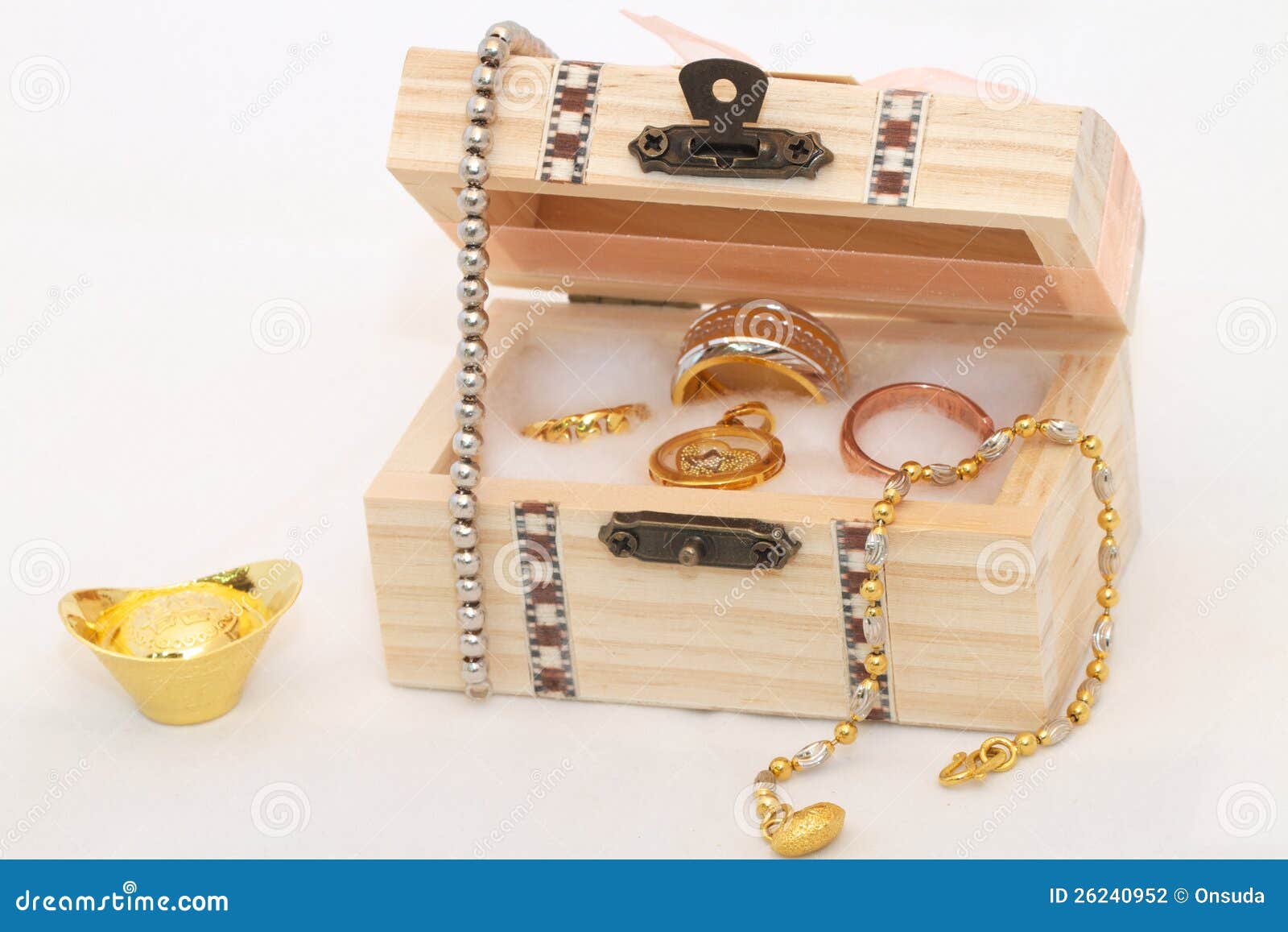 Treasure coffer stock photo. Image of coffer, monetary - 26240952