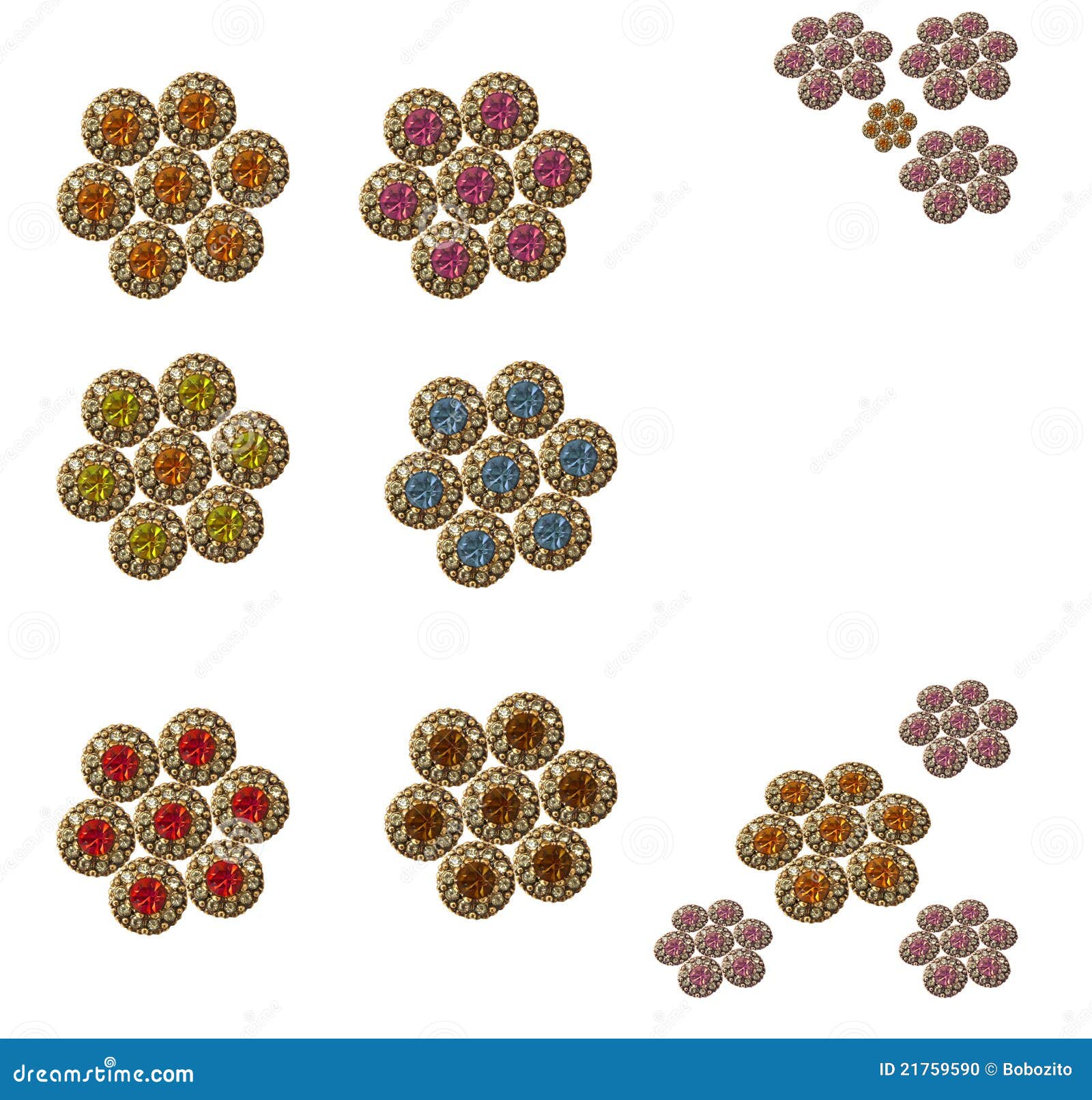 Treasure with gems stock photo. Image of jewel, chain - 21759590