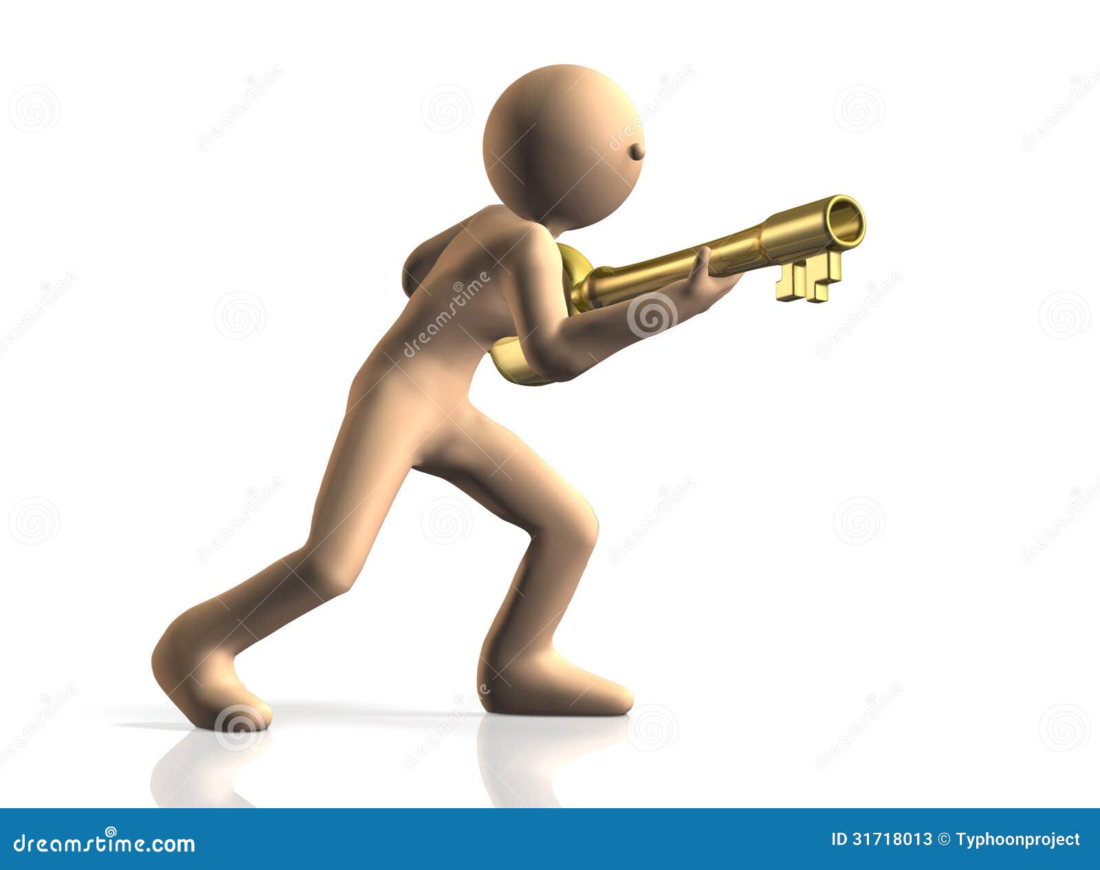 Treasure Hunter Diver Character In Scuba Diving Mask Research Ocean ...