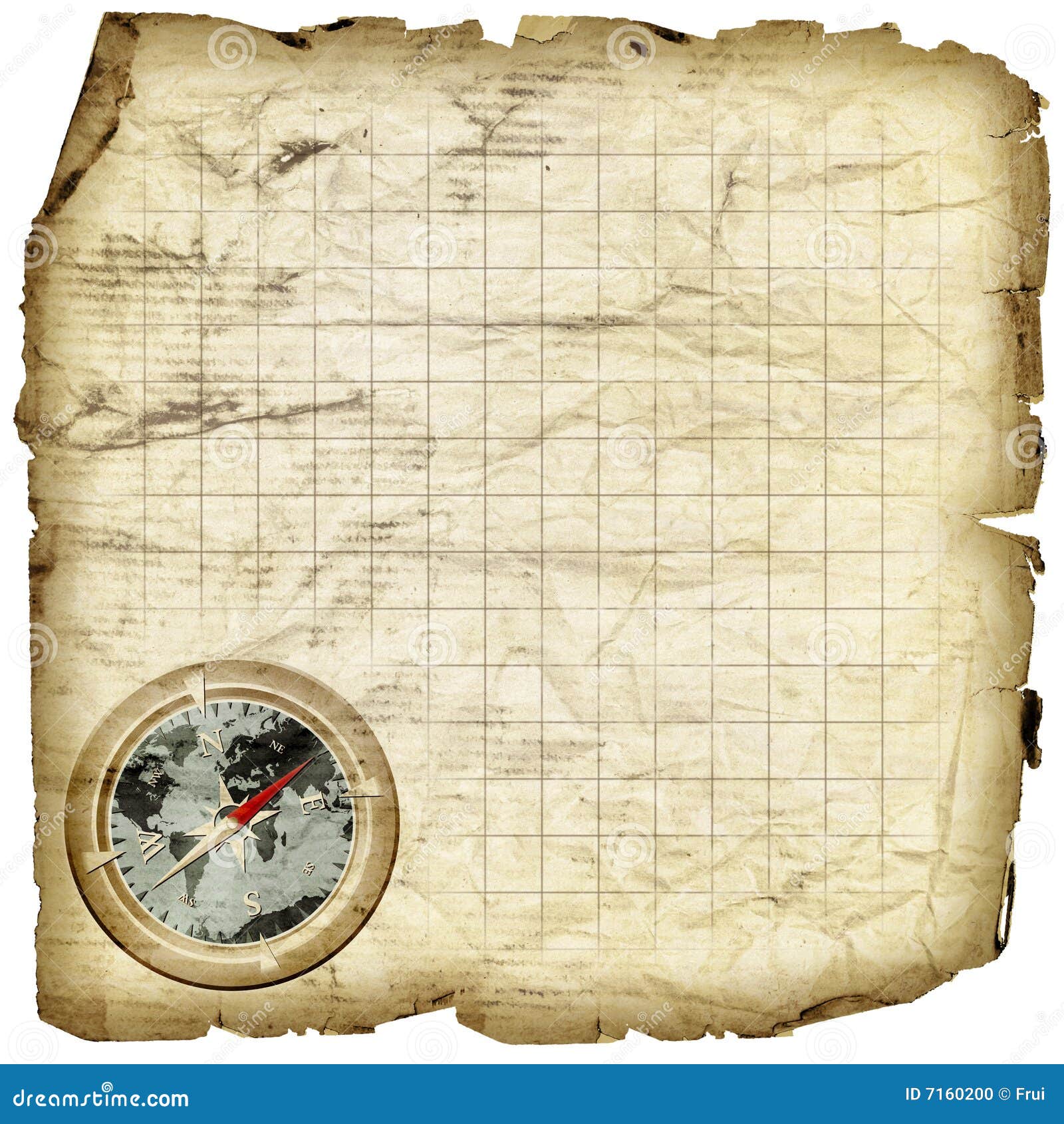 Blank Treasure Map Stock Photography | CartoonDealer.com #24761738