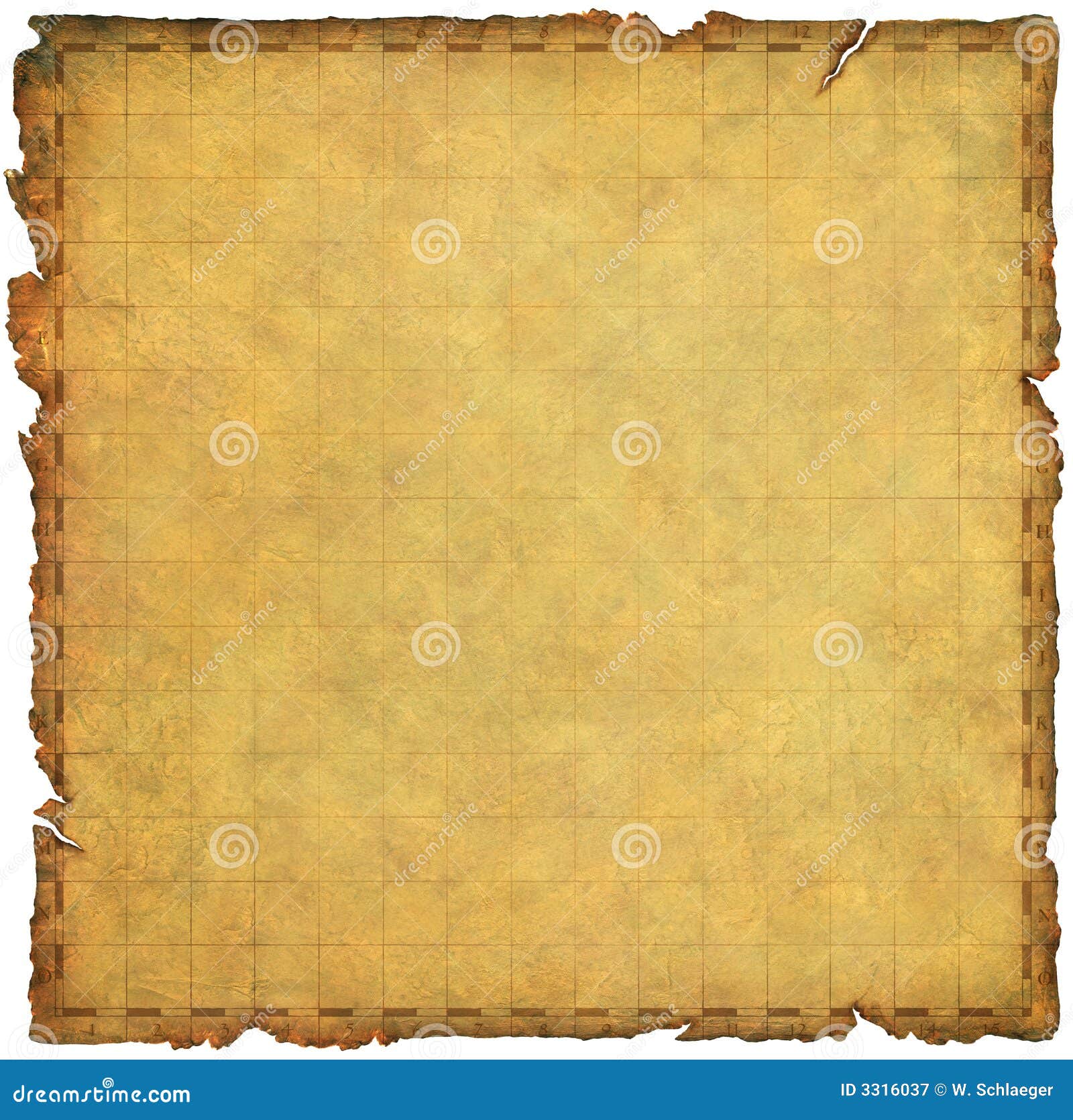 Treasure Map - Basic stock illustration. Illustration of aged - 3316037