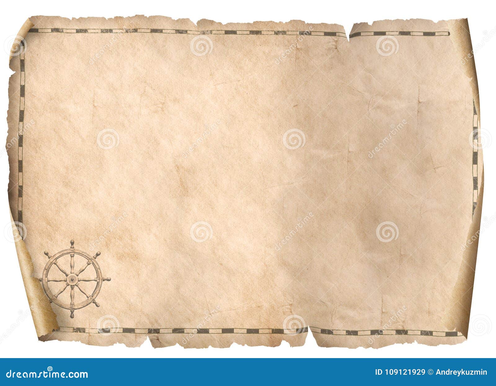 Old Treasure Map Background