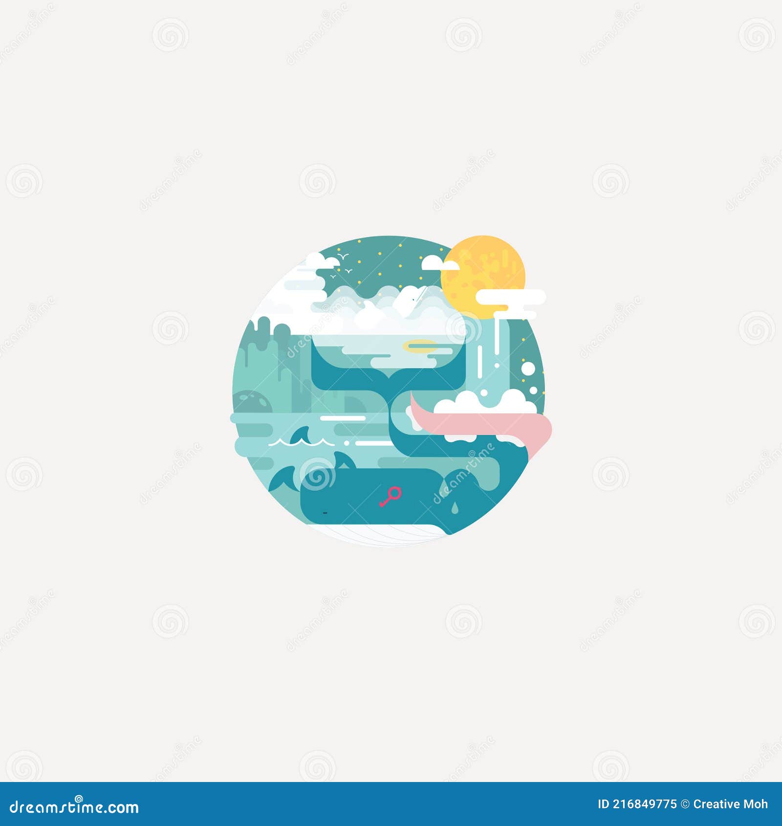 A Treasure Map with the Location of the Treasure Key Stock Illustration ...