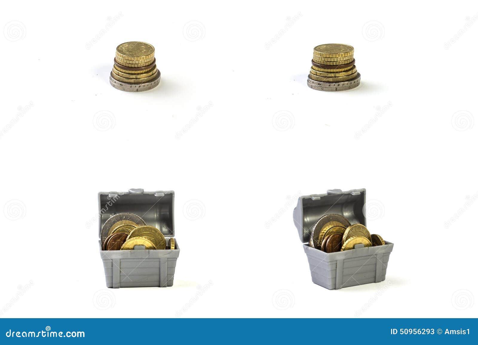 Treasure and stack money stock image. Image of hand, holding - 50956293