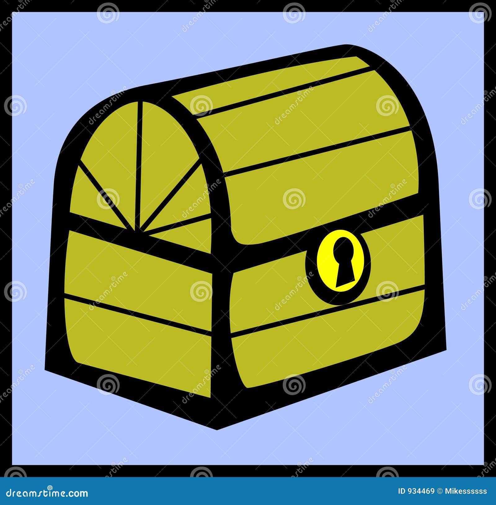 Chest Vector Treasure Box With Gold Money Wealth Or Wooden Pirate ...