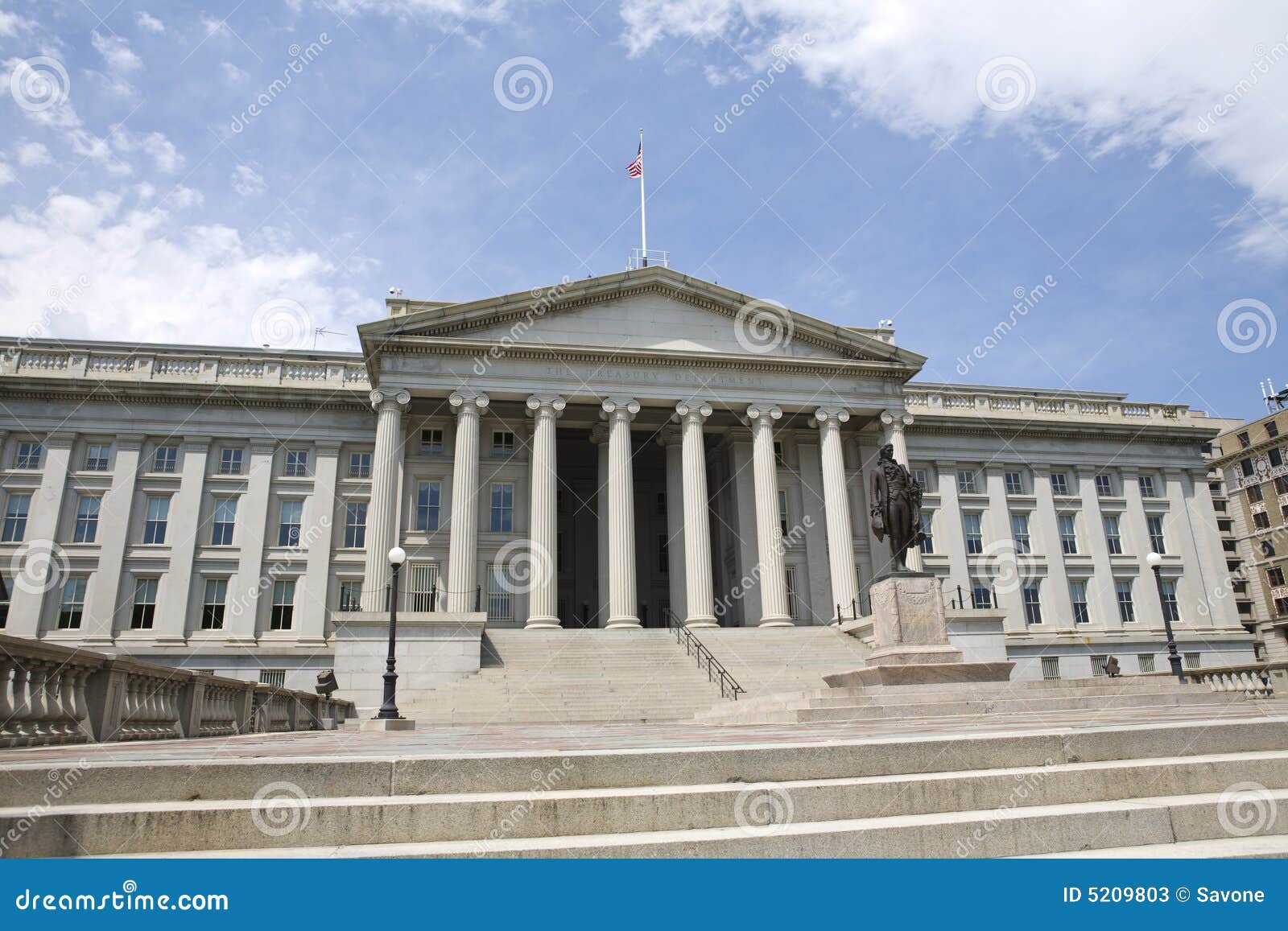 Treasury Department stock image. Image of central, office - 5209803
