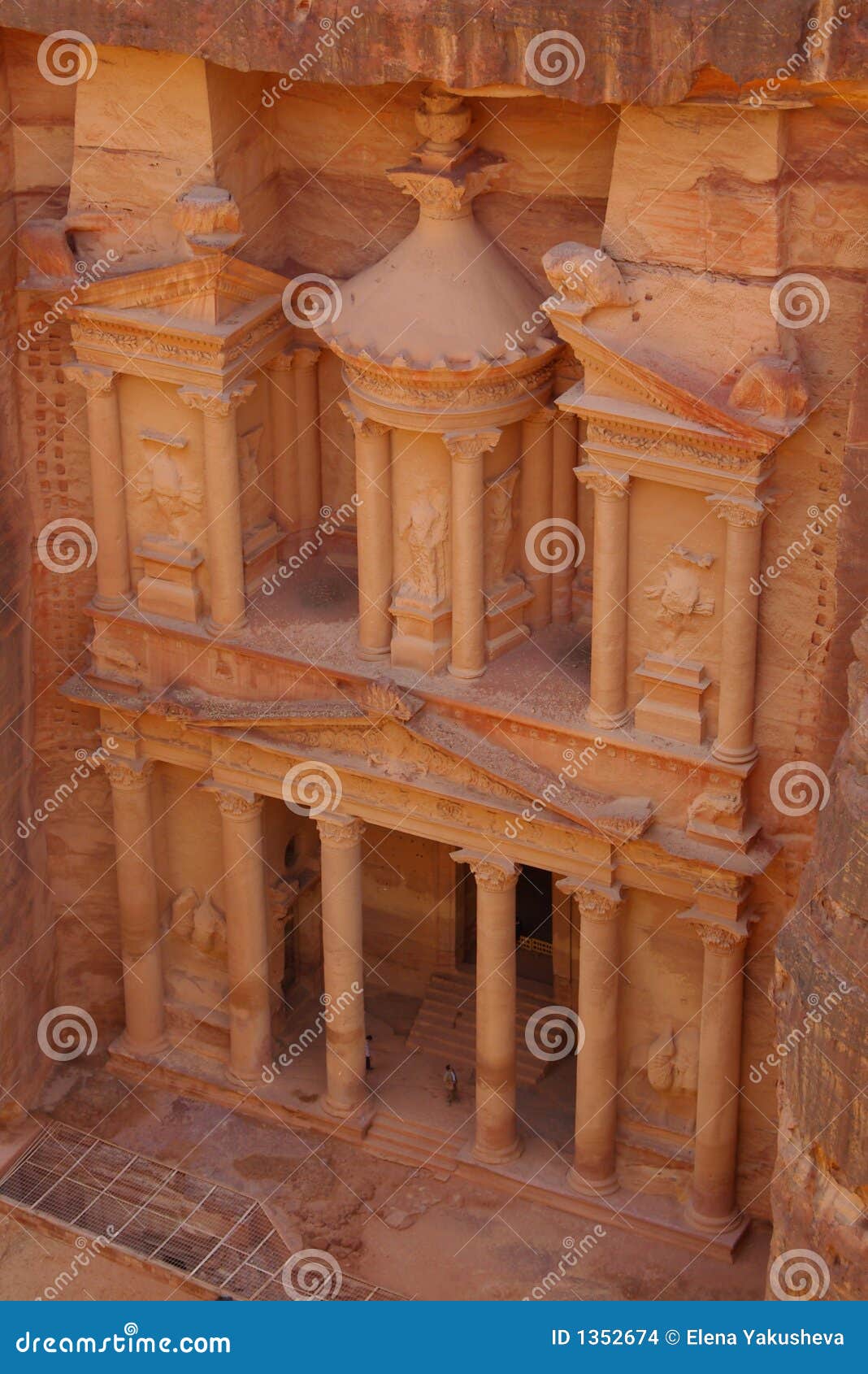 Treasury, Petra stock photo. Image of rock, mystery, indiana - 1352674