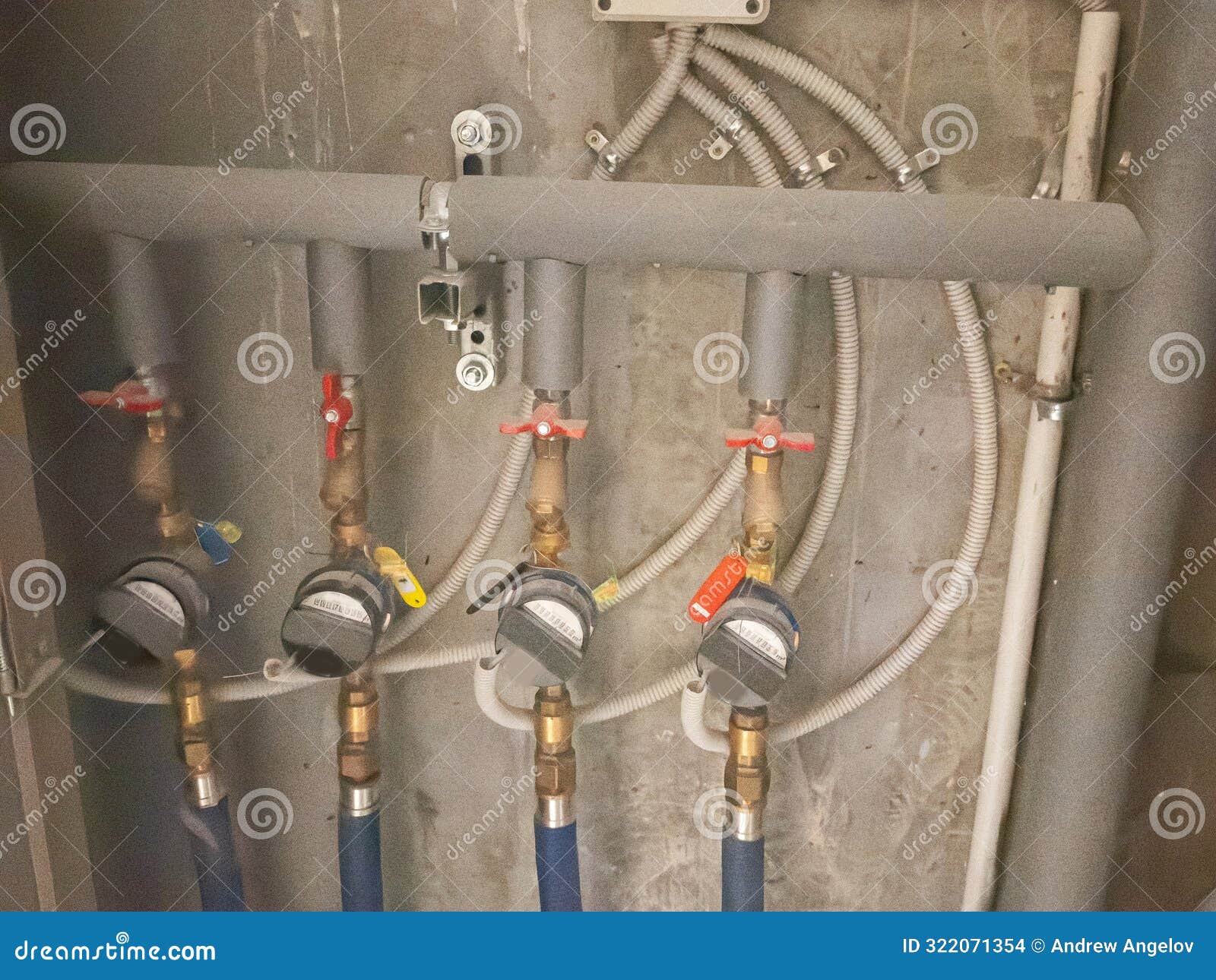 Treated Water Sampling Station. Pressure Gauge. Copper Pipe. Bacteria ...