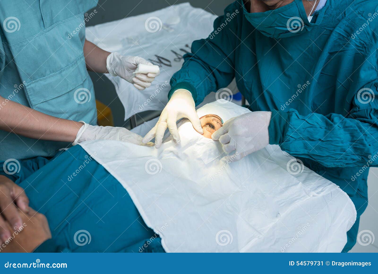 Treating eye disease stock image. Image of infection - 54579731