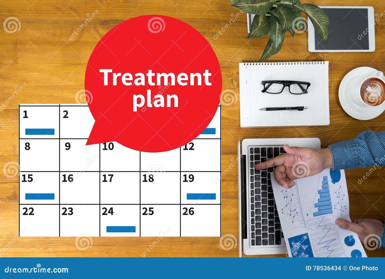 Treatment plan stock photo. Image of portable, hand, technology - 78536434